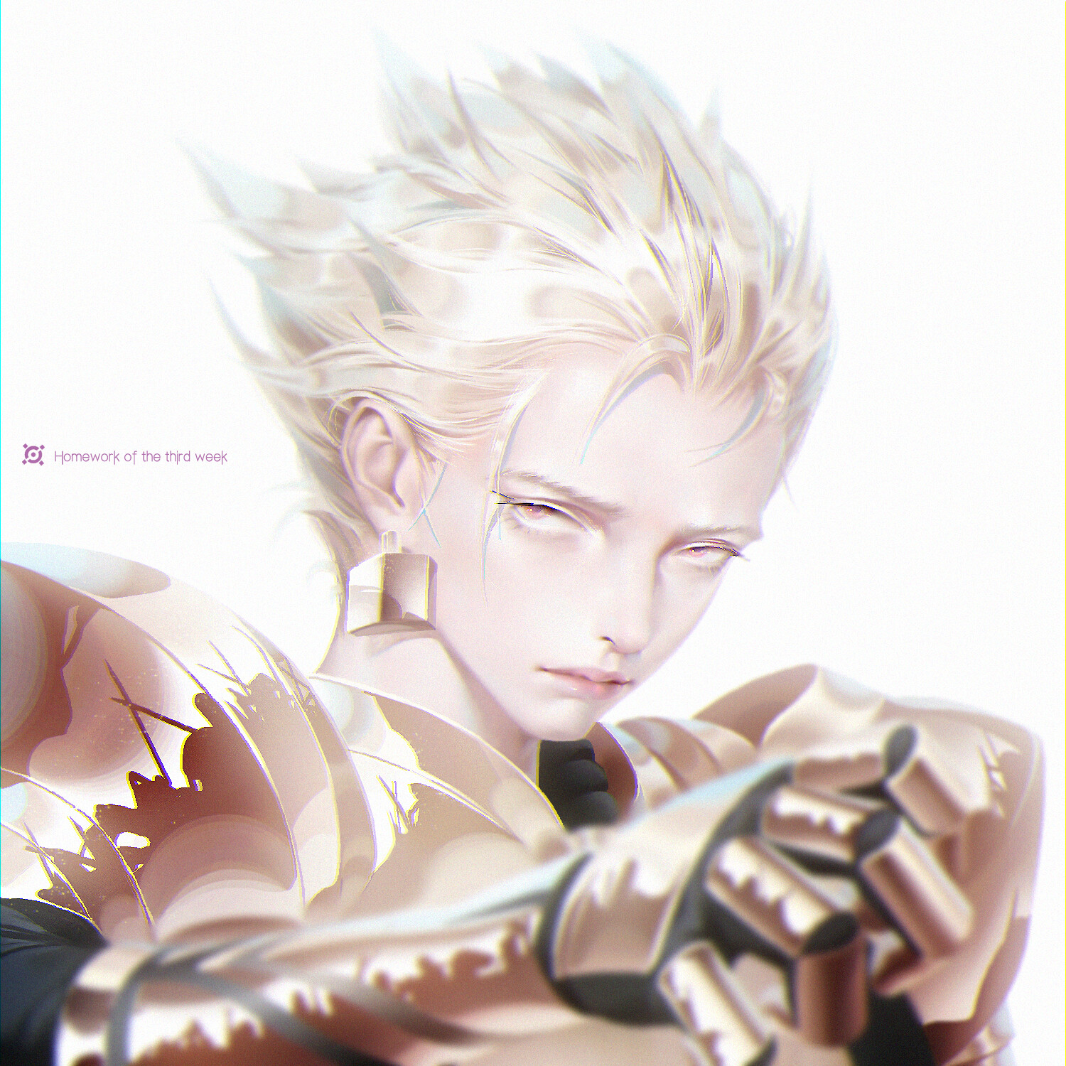 ArtStation - Gilgamesh 【Fate/Grand Order 】· Practice 【 head portrait
