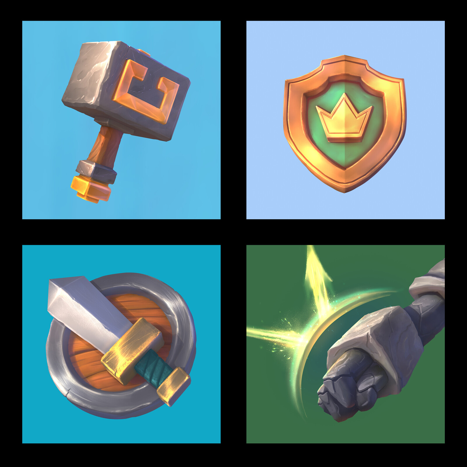 Alina Snit - Game icons