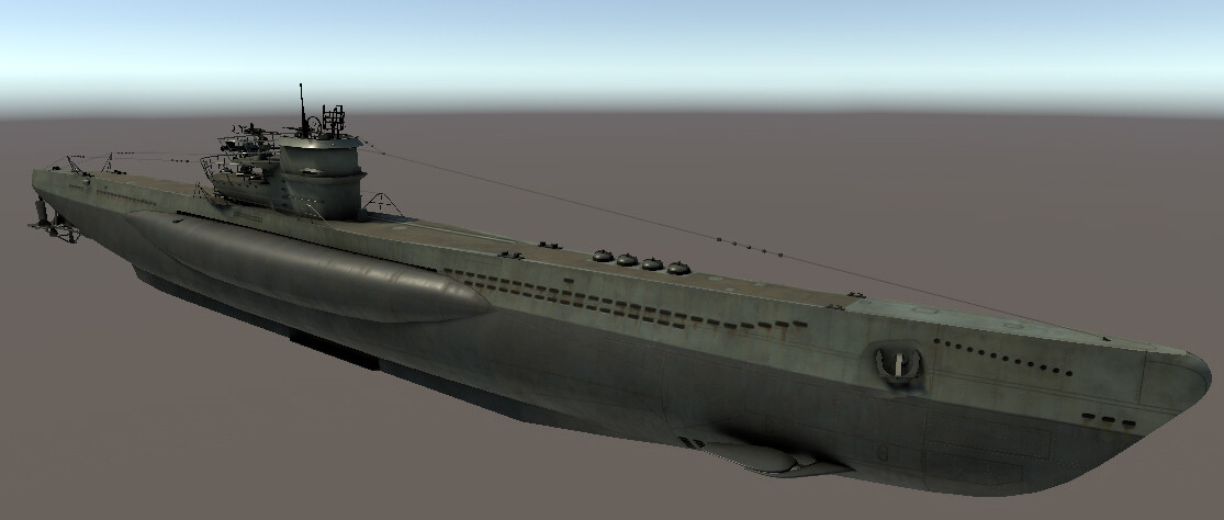 ArtStation - U-boat VIIc