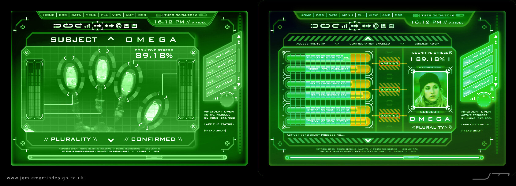 futuristic tablet design