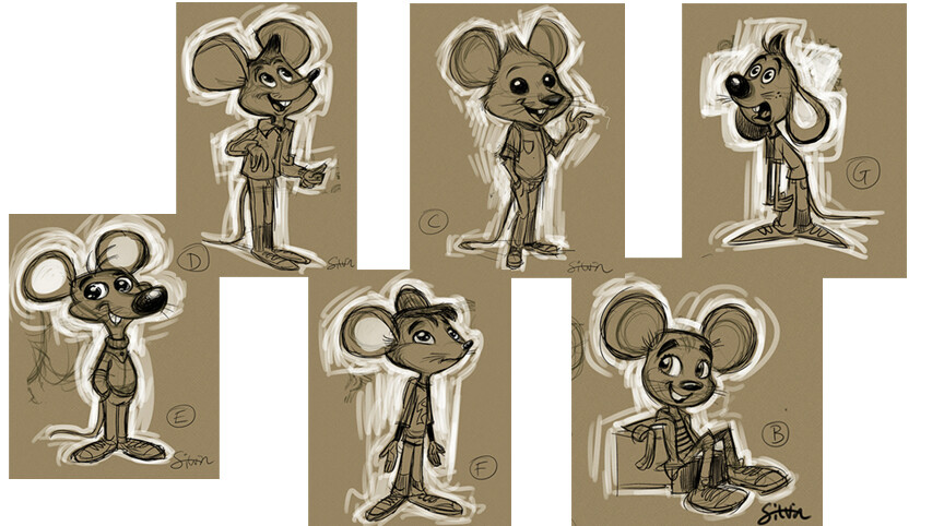 stephen silver - Character Design