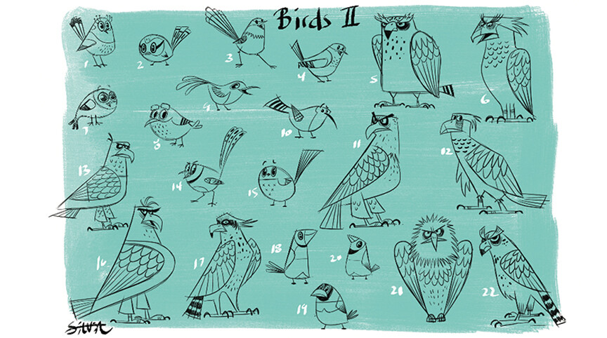 stephen silver - Character Design