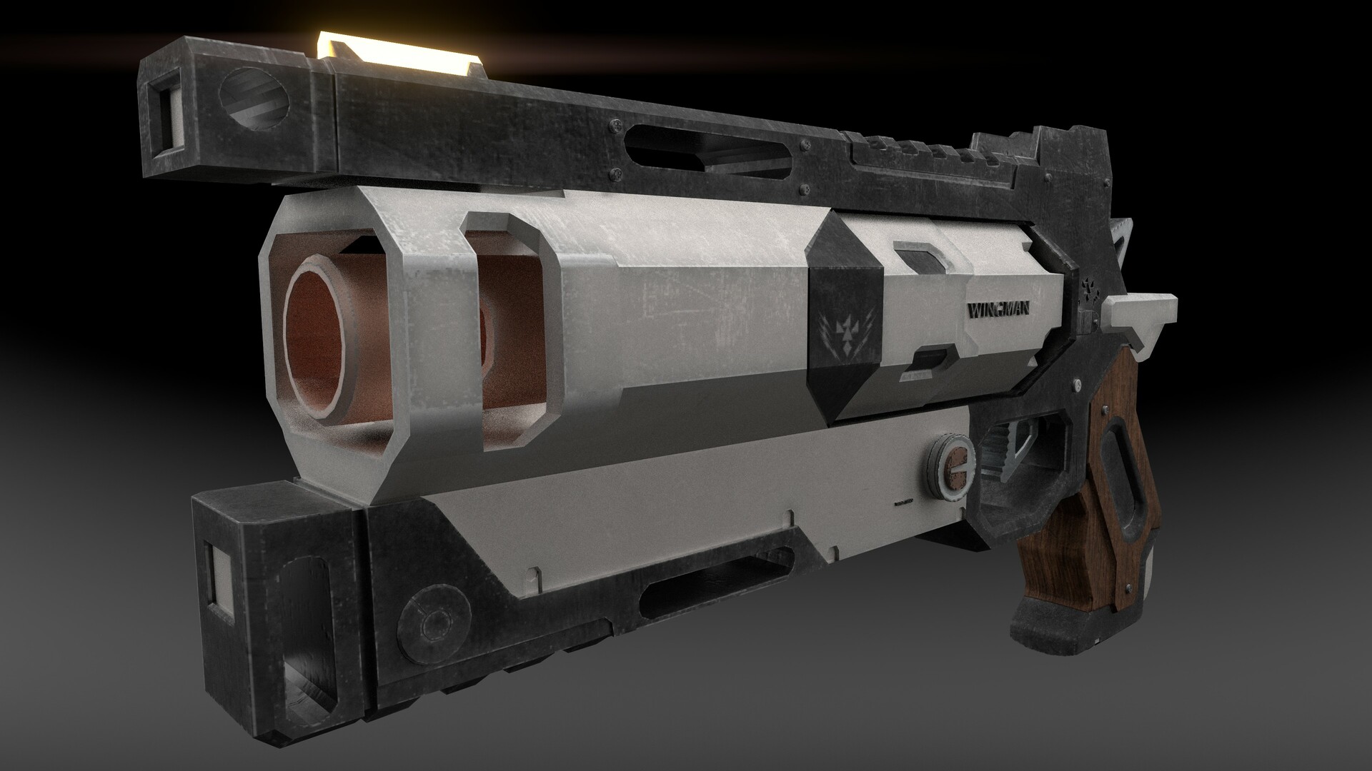 ArtStation - Apex Legends B3 Wingman 3D Model