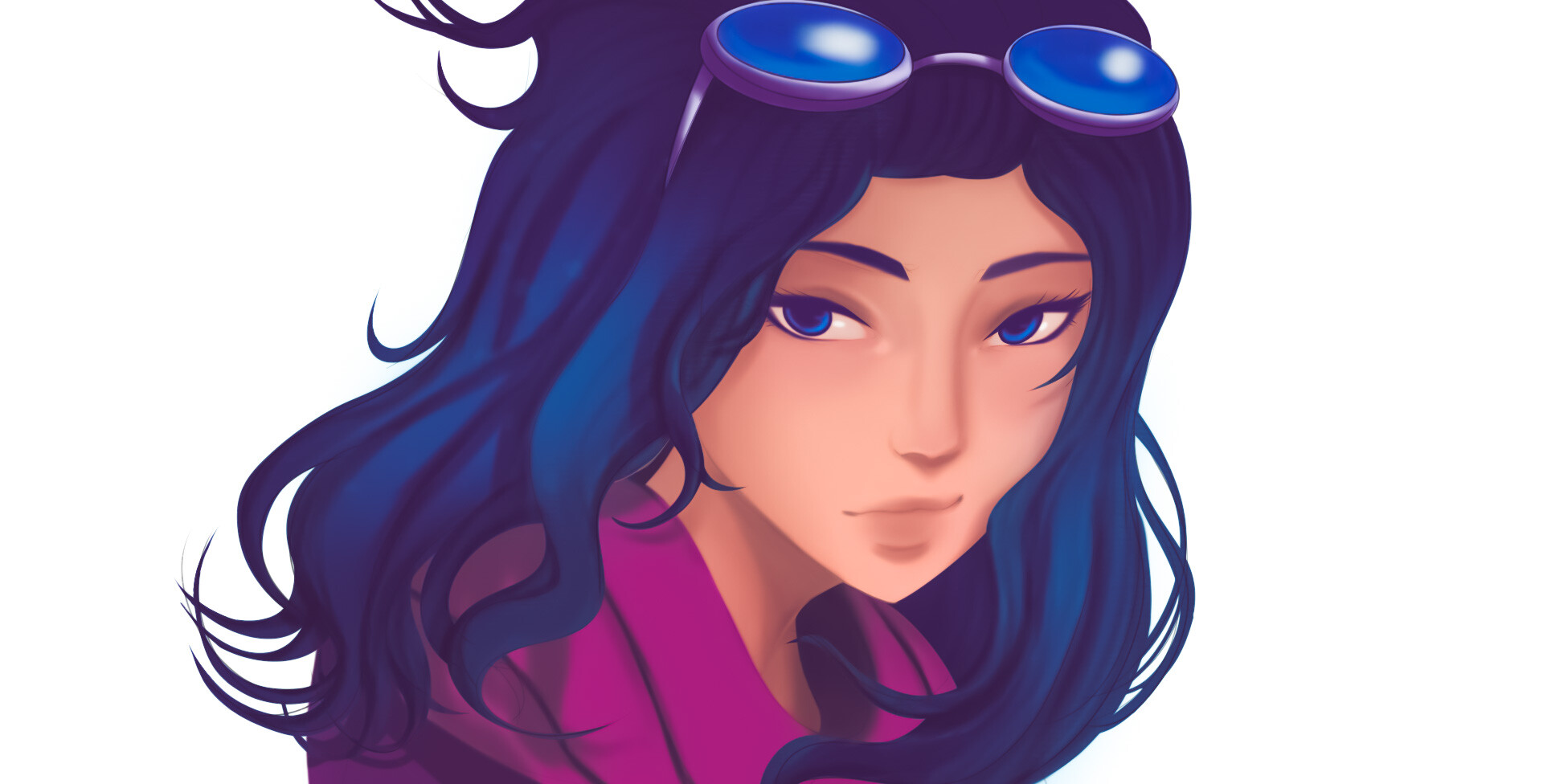 ArtStation - Neon girl