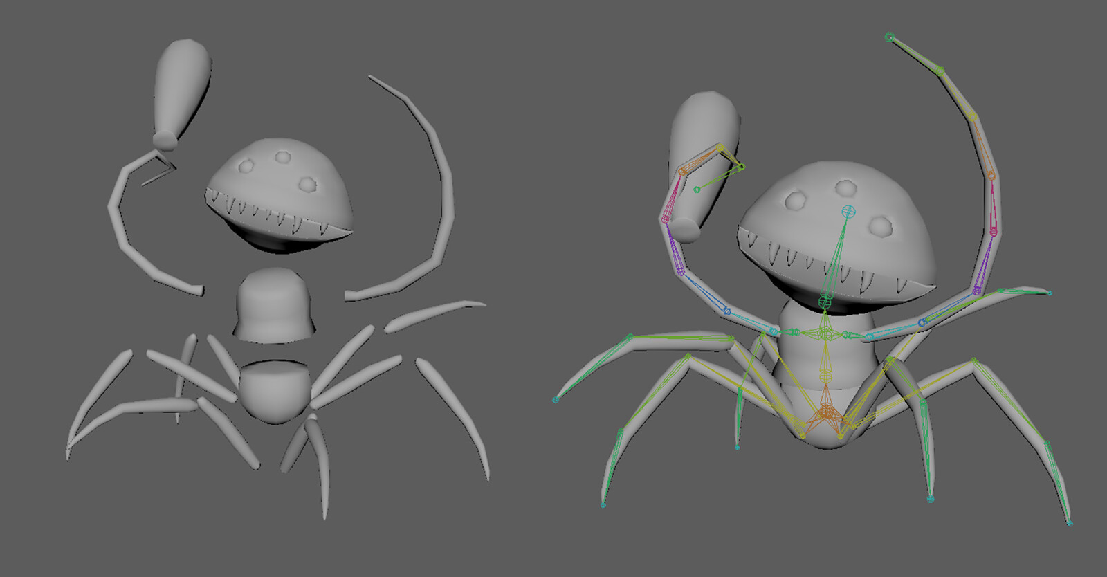 Wen C - Fungus creature Wen C - Fungus creature