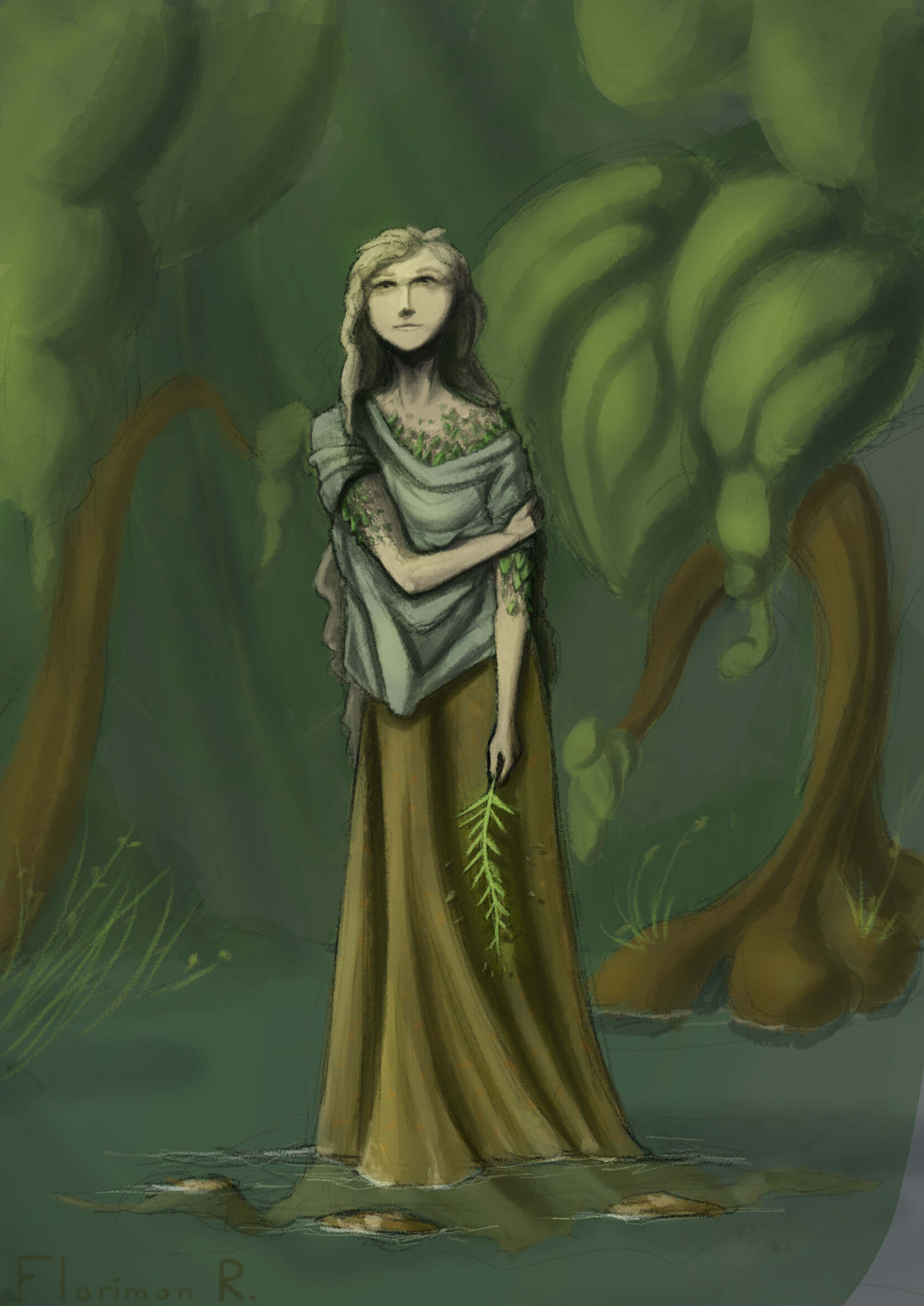 ArtStation - Swamp evil spirits