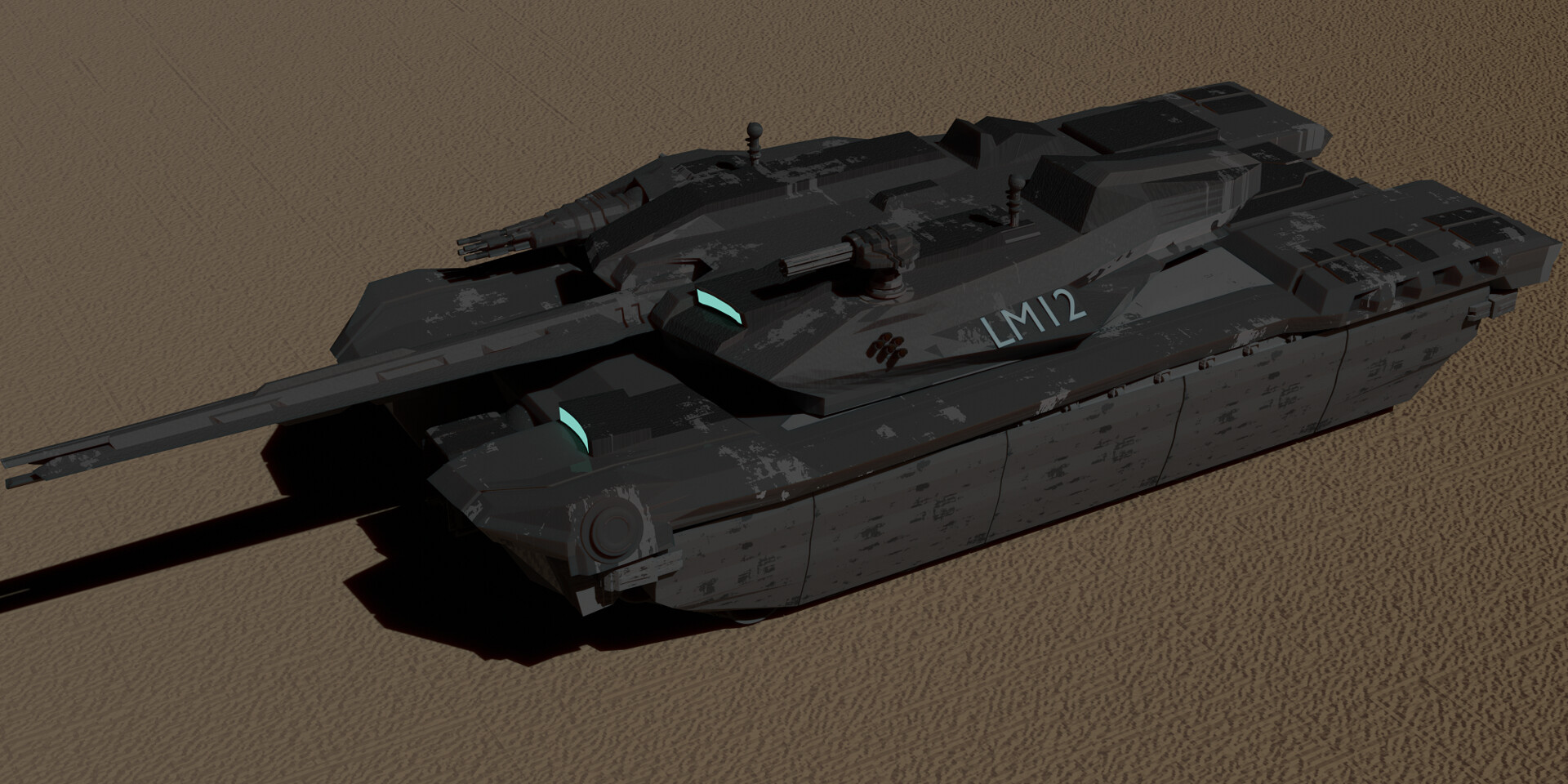 ArtStation - Laelaps 2 Linetank