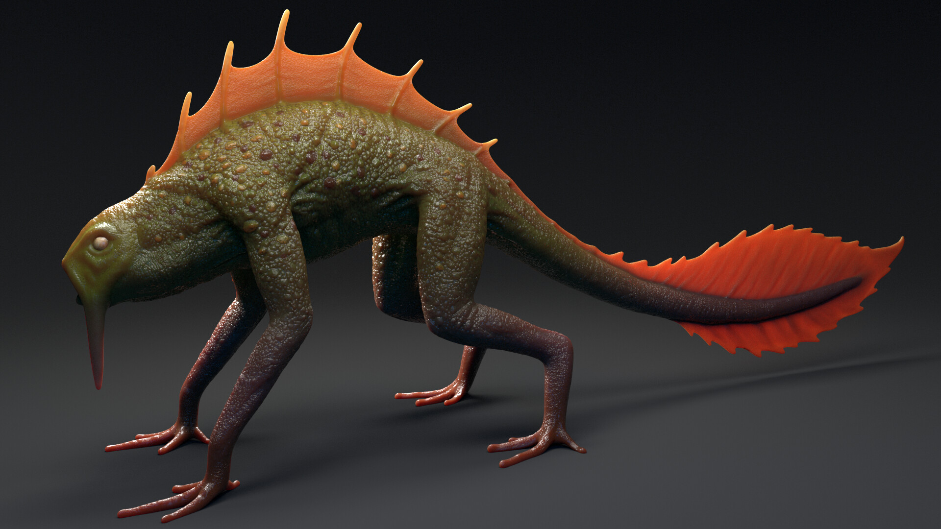 ArtStation - Amphibian creature