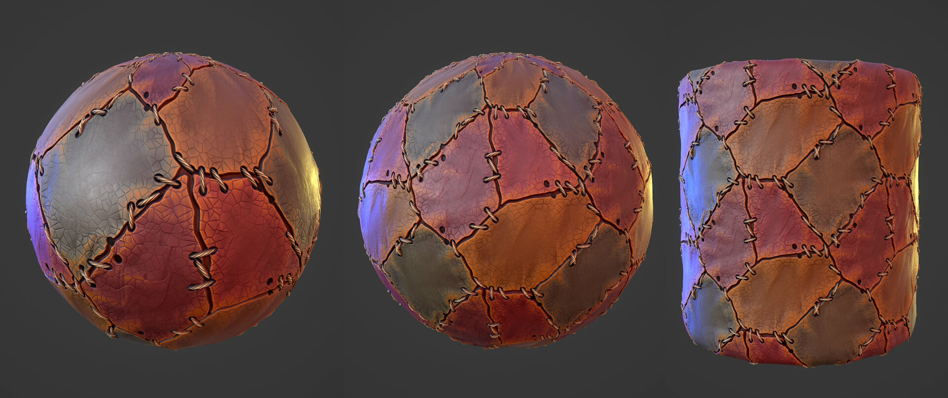 3dExtrude Tutorials - Stylized Stitched Cloth - Substance Designer