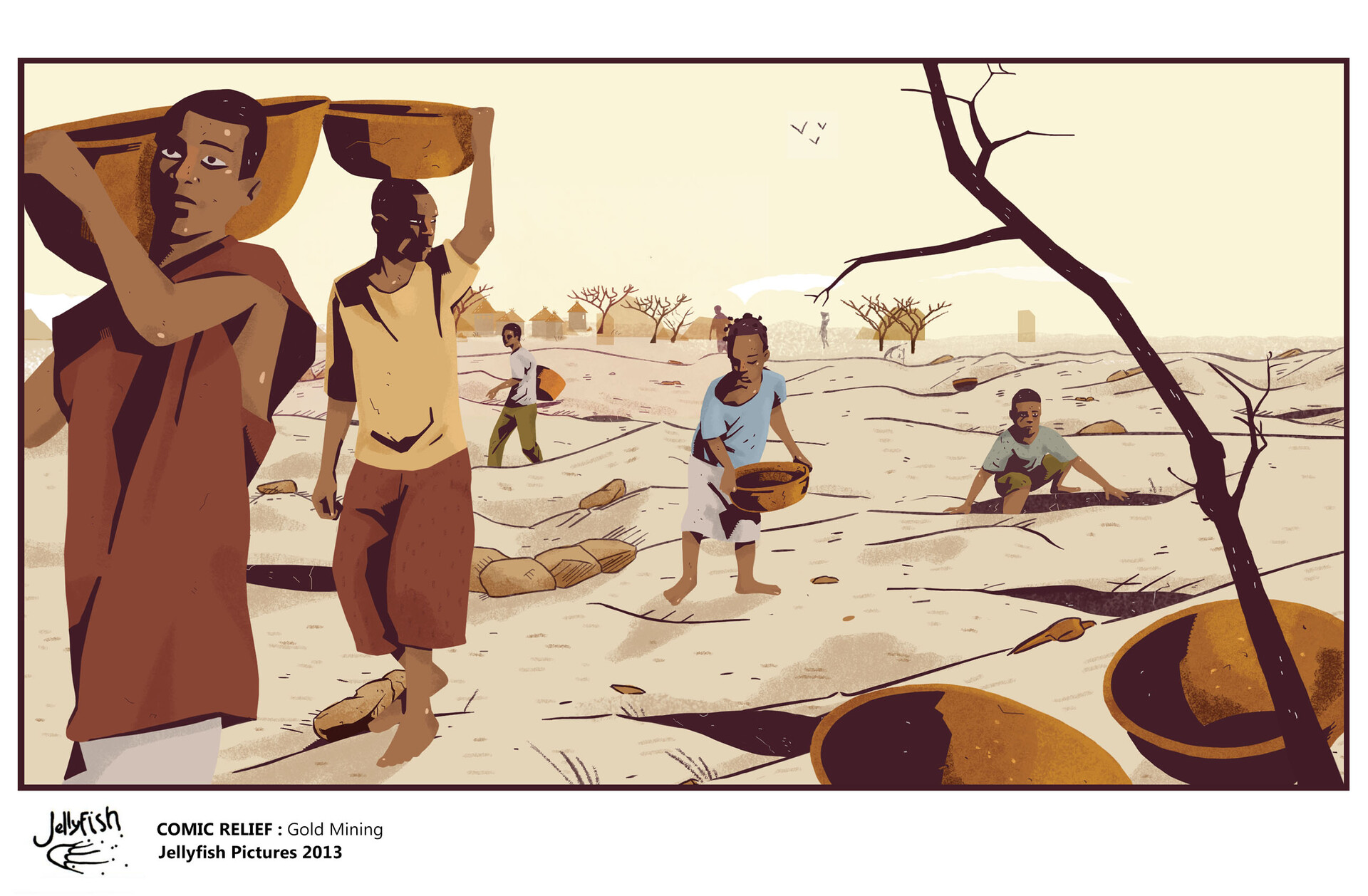 comic relief cartoon