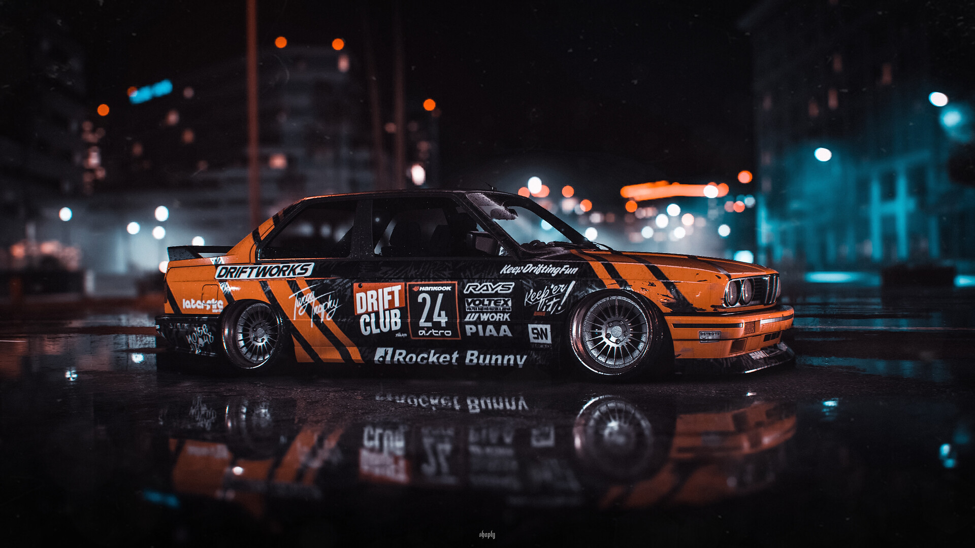 ArtStation - Bmw M3 E30