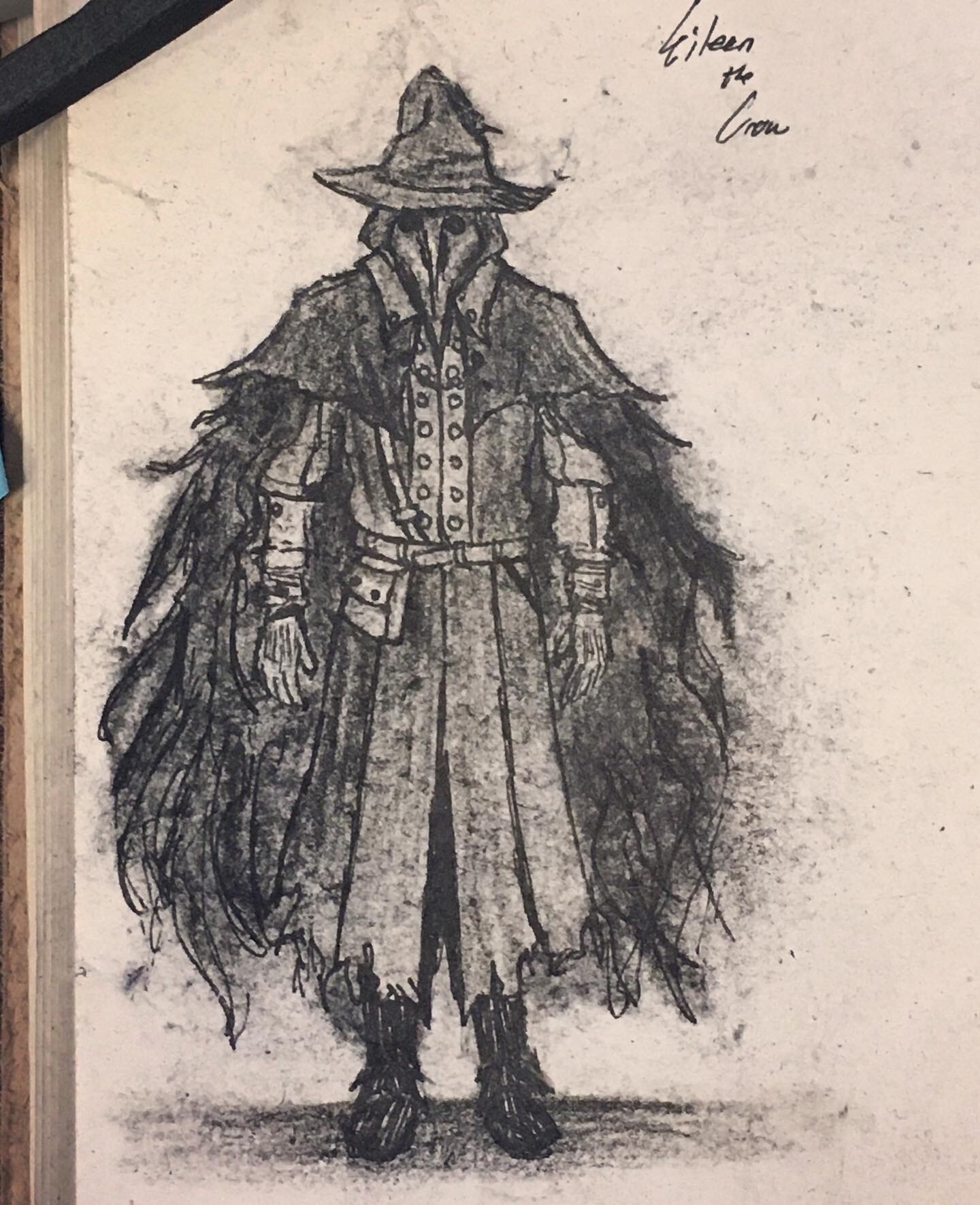 ArtStation - Bloodborne Concept Art Sketchbook - Eileen the Crow
