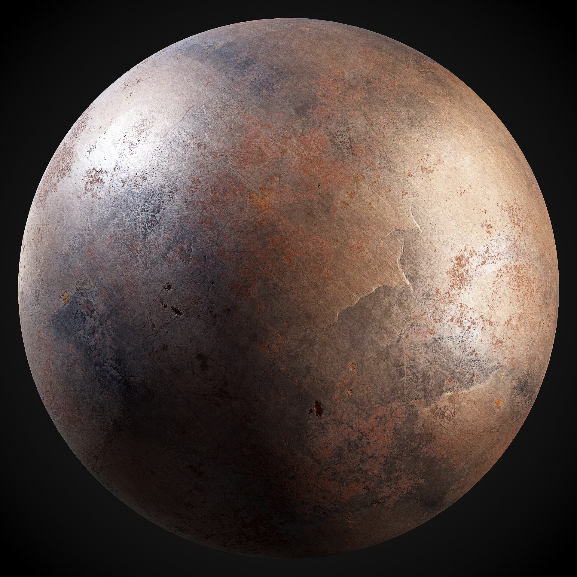 ArtStation - Old Restored Metal