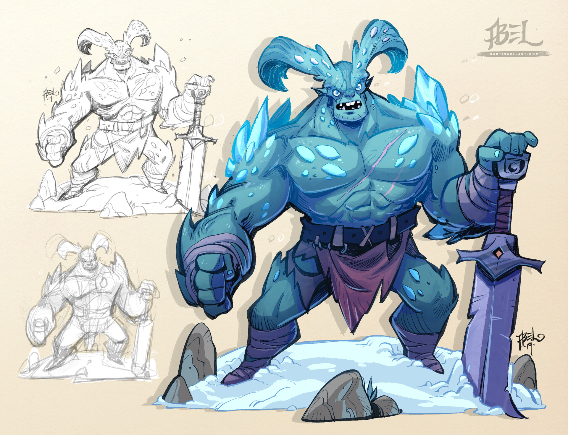 ArtStation - Frost Giant