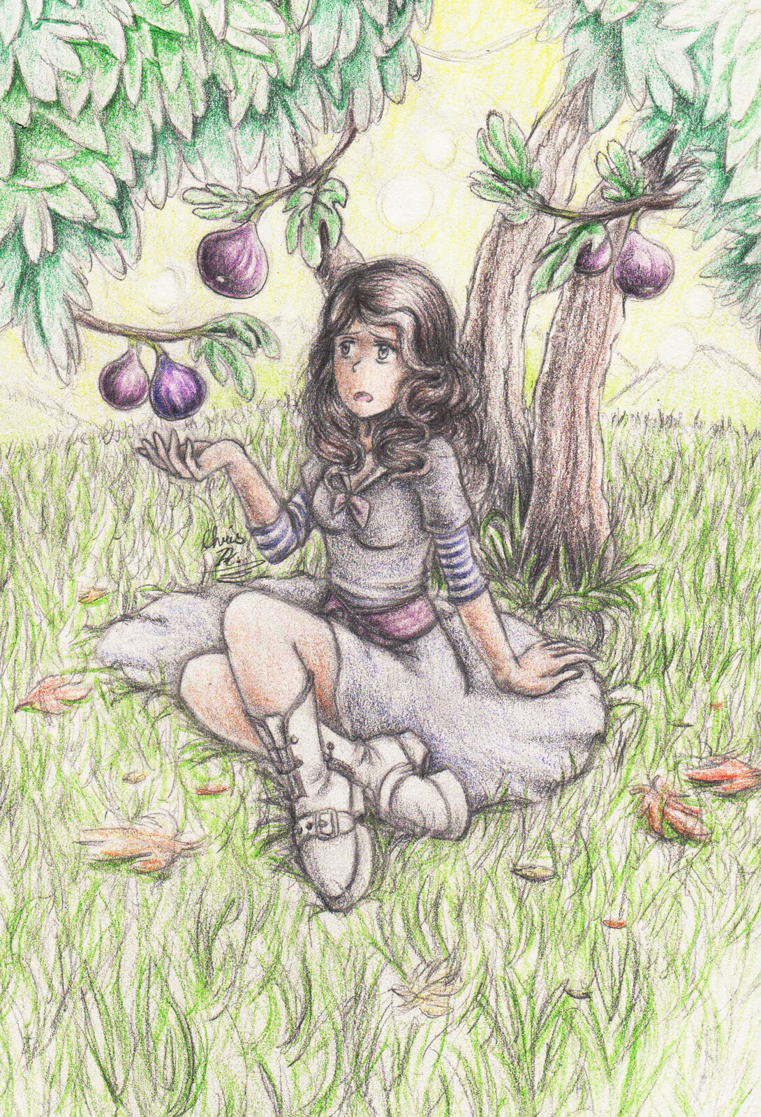 Christopher Releford - Esther Greenwood Under the Fig Tree