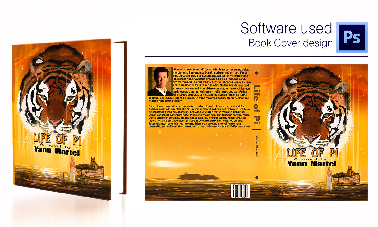 ArtStation - Book cover design
