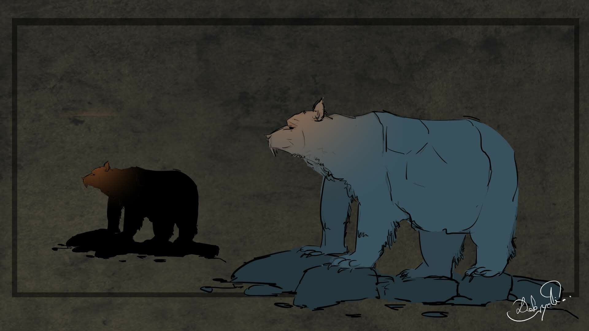 ArtStation - A Bear story (a story concept)