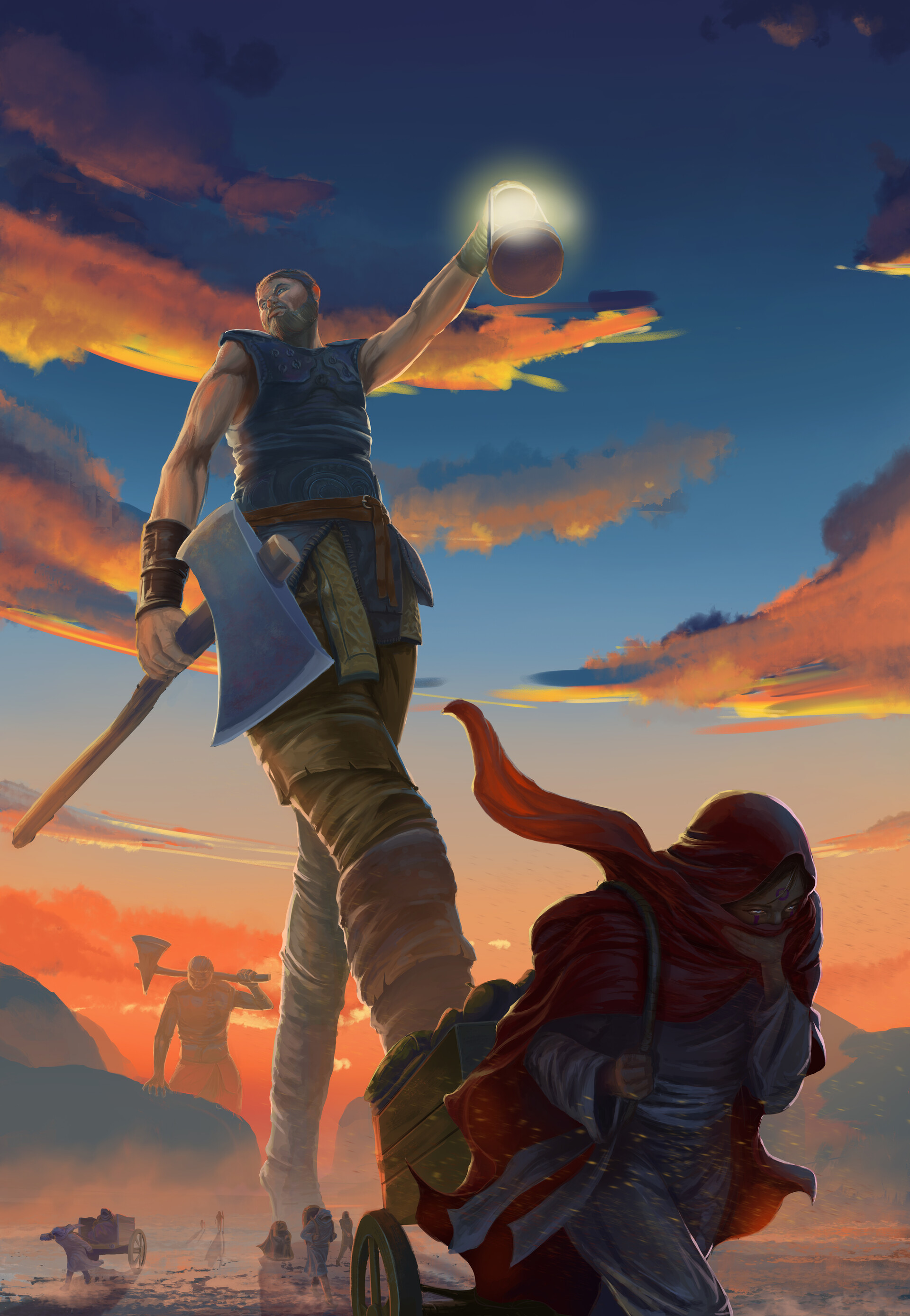 ArtStation - The Giant's Path