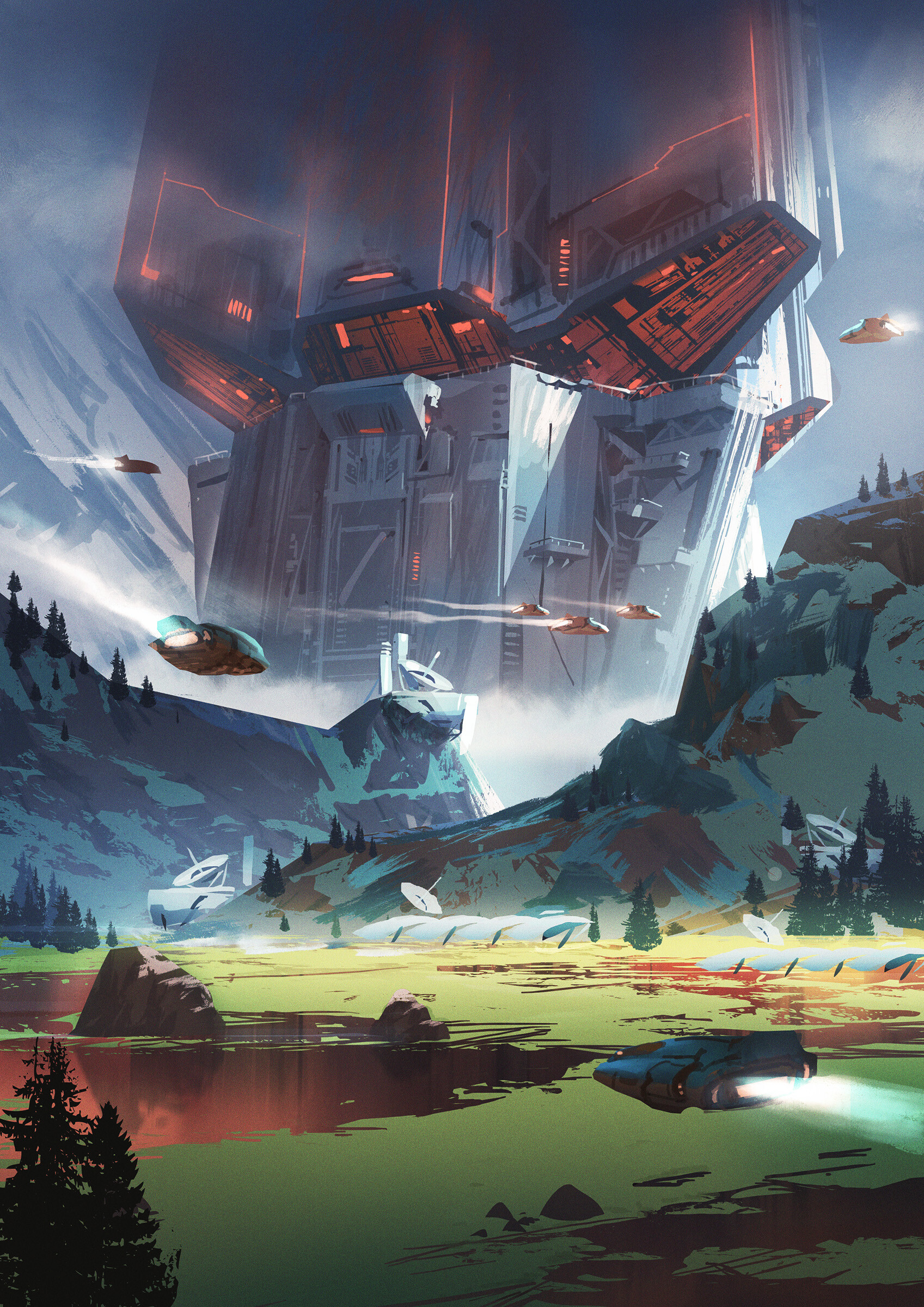 ArtStation - Ship Base