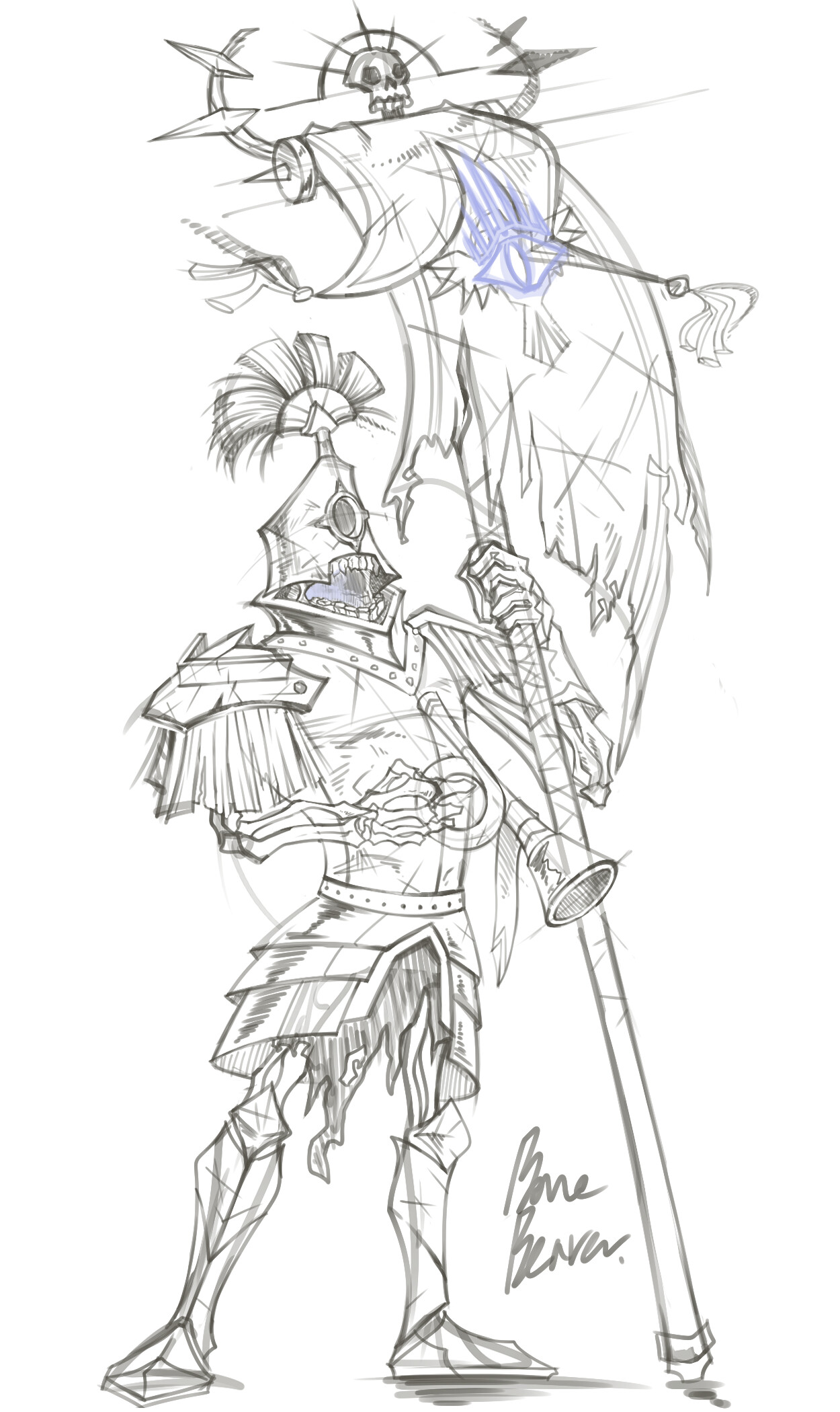 ArtStation - Darkest Dungeon - Bone Bearer