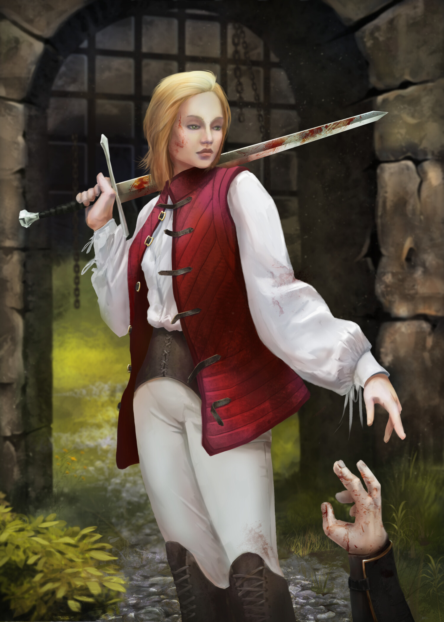 ArtStation - Sword dancer