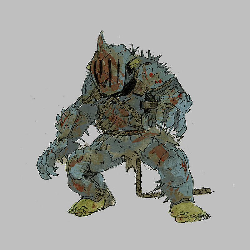 ArtStation - Gouache Goblin 2