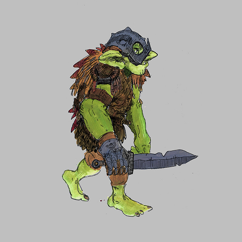 ArtStation - Gouache Goblin 5