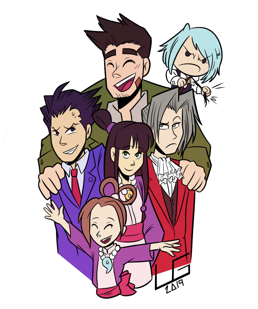 ArtStation - Ace Attorney