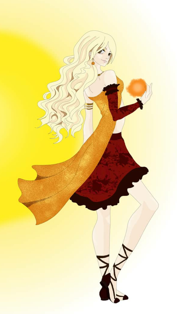 ArtStation - Goddess of the Sun