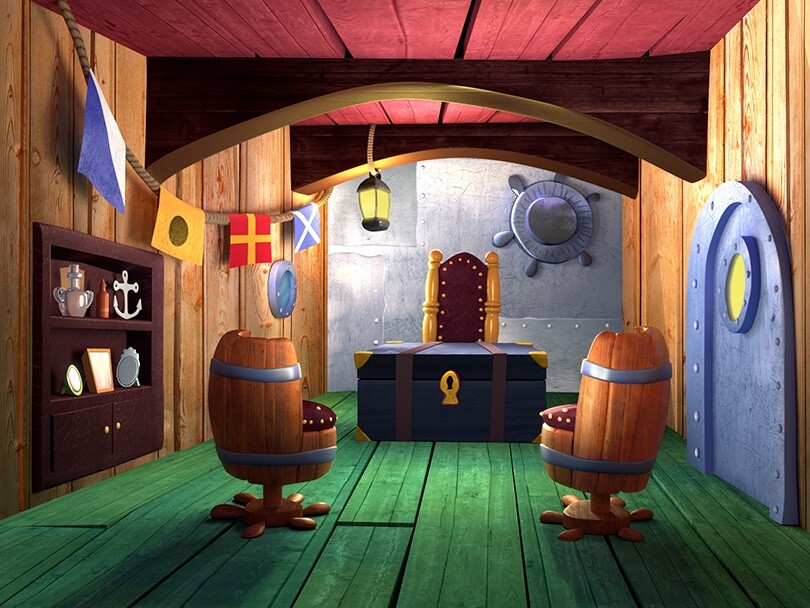 Ethan Clark Mr Krabs Office