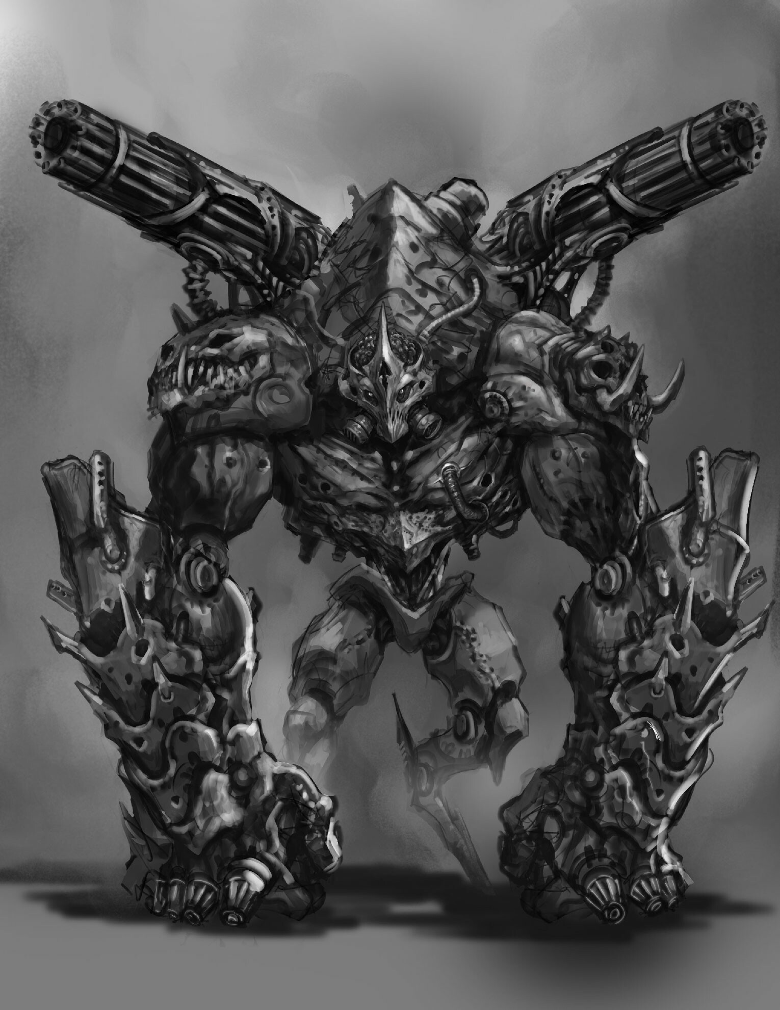 ArtStation - Clockwork Demon_02