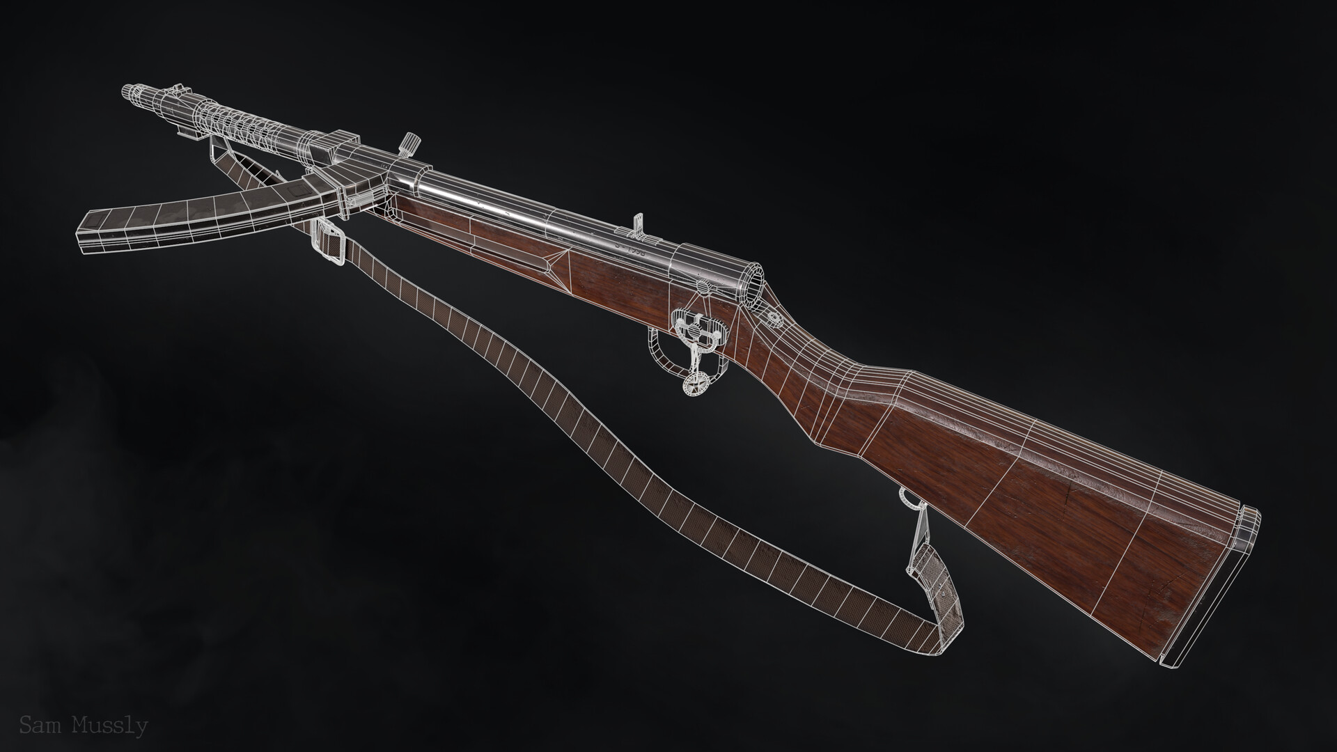 Sam Mussly - Type 100 - Submachine Gun