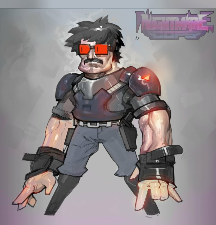 ArtStation - Nightmare Police