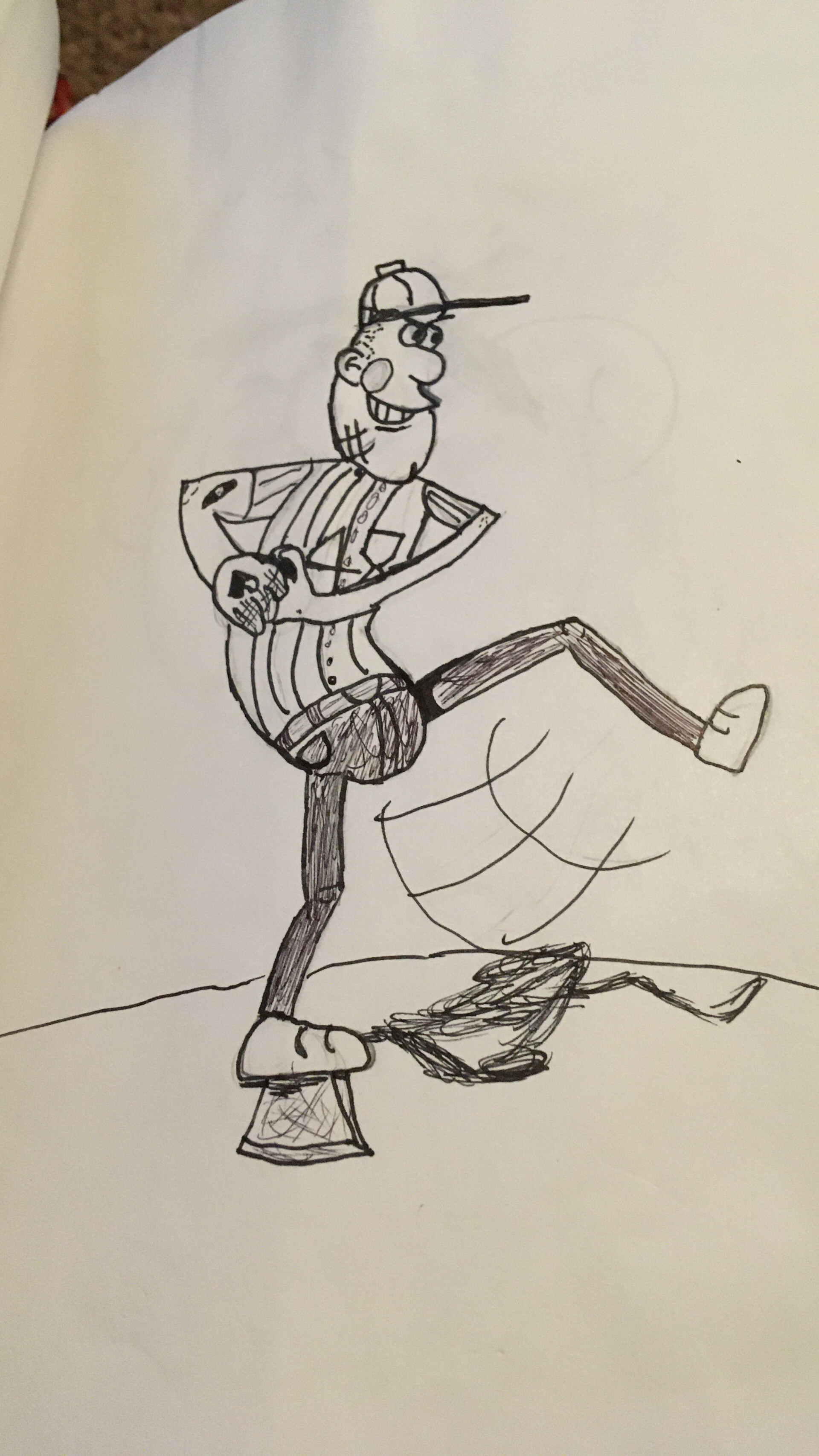 ArtStation - Baseball Cartoon