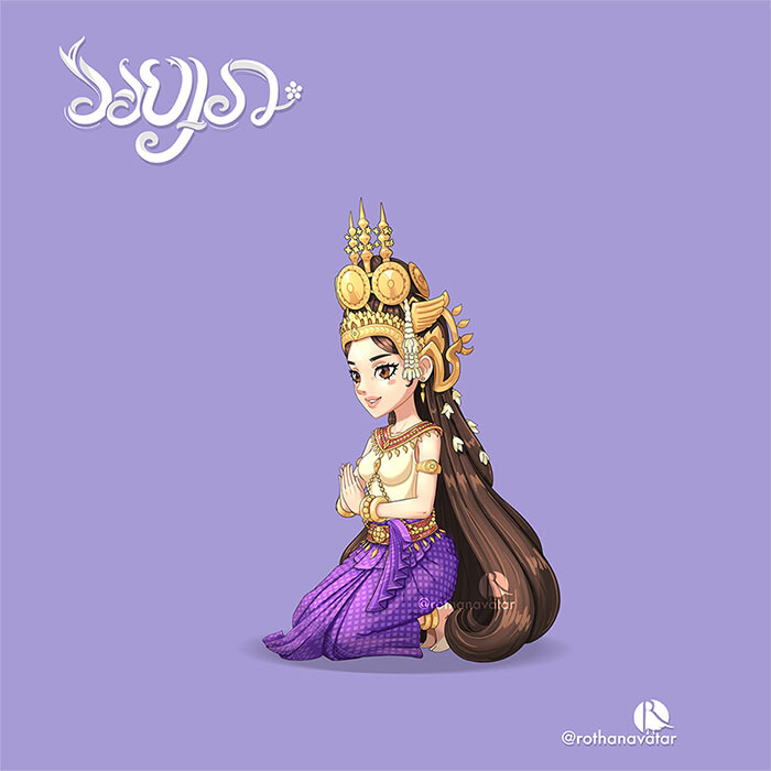 Rothana - Apsara Dancers Set