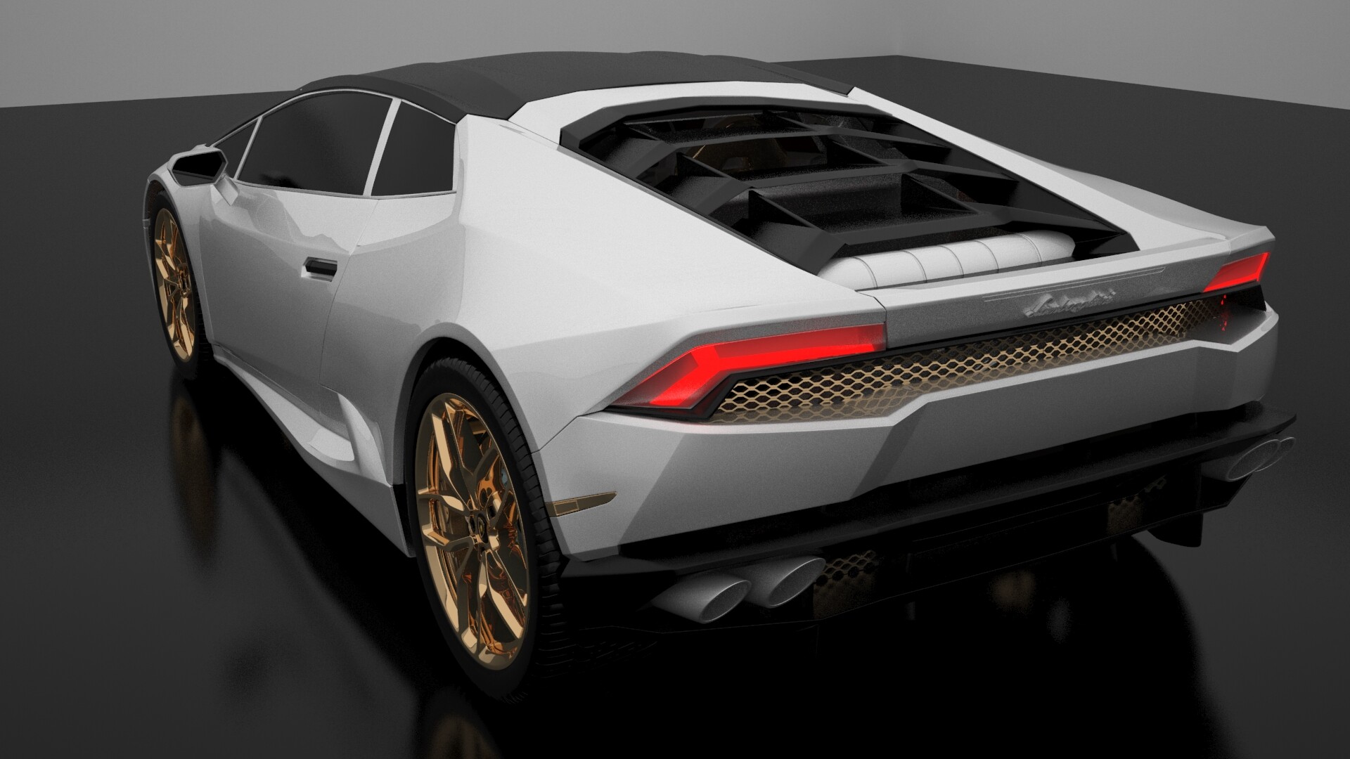 Musharaf Ali - Lamborghini Huracan (3D Modelling & Texturing)