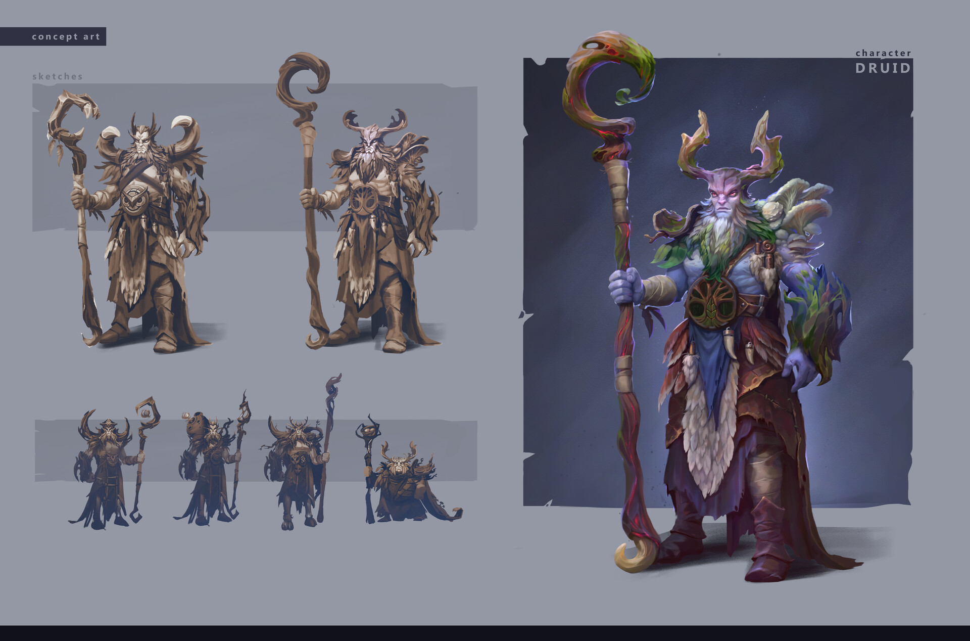 ArtStation - Design of the Druid