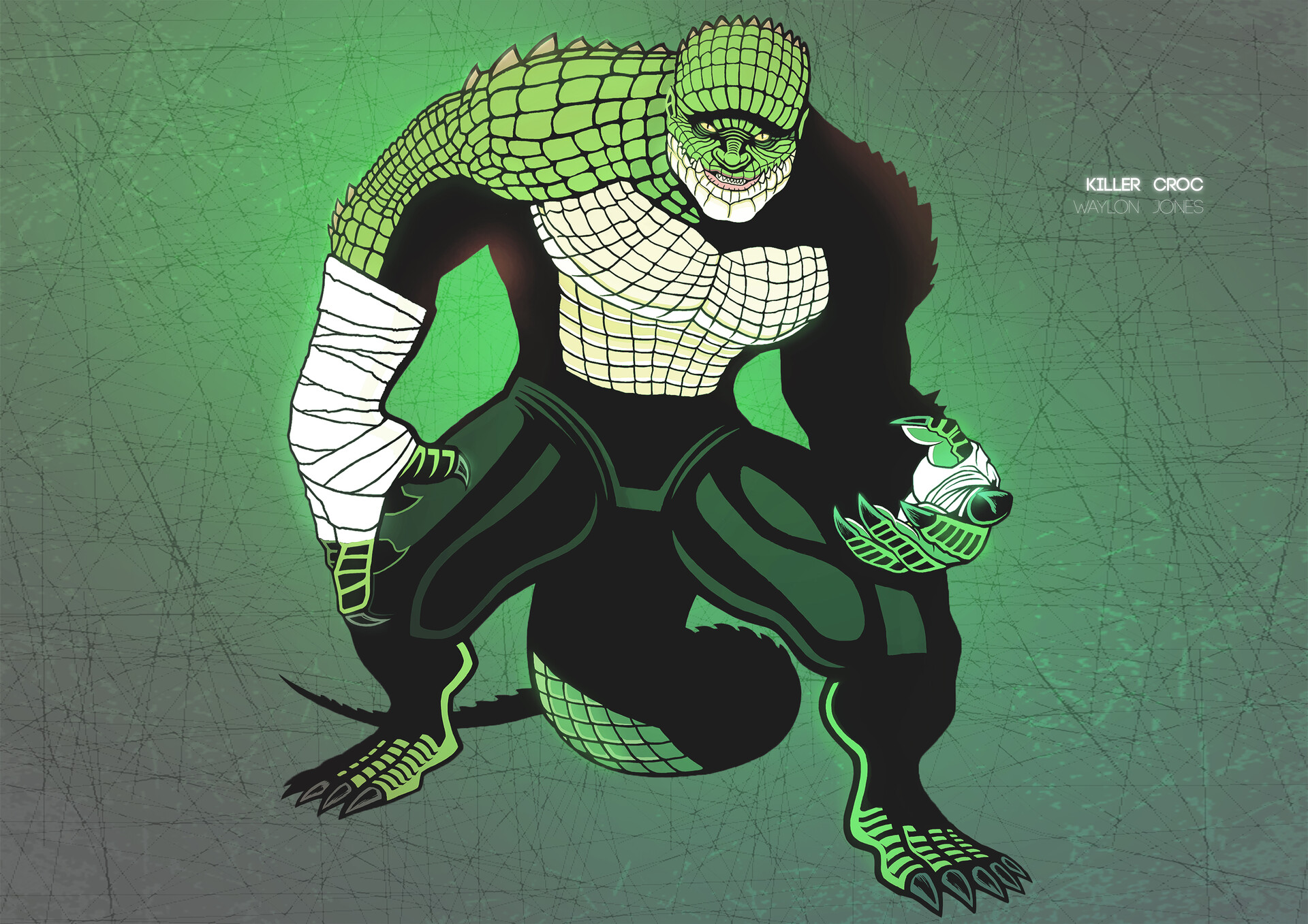 Artstation Killer Croc