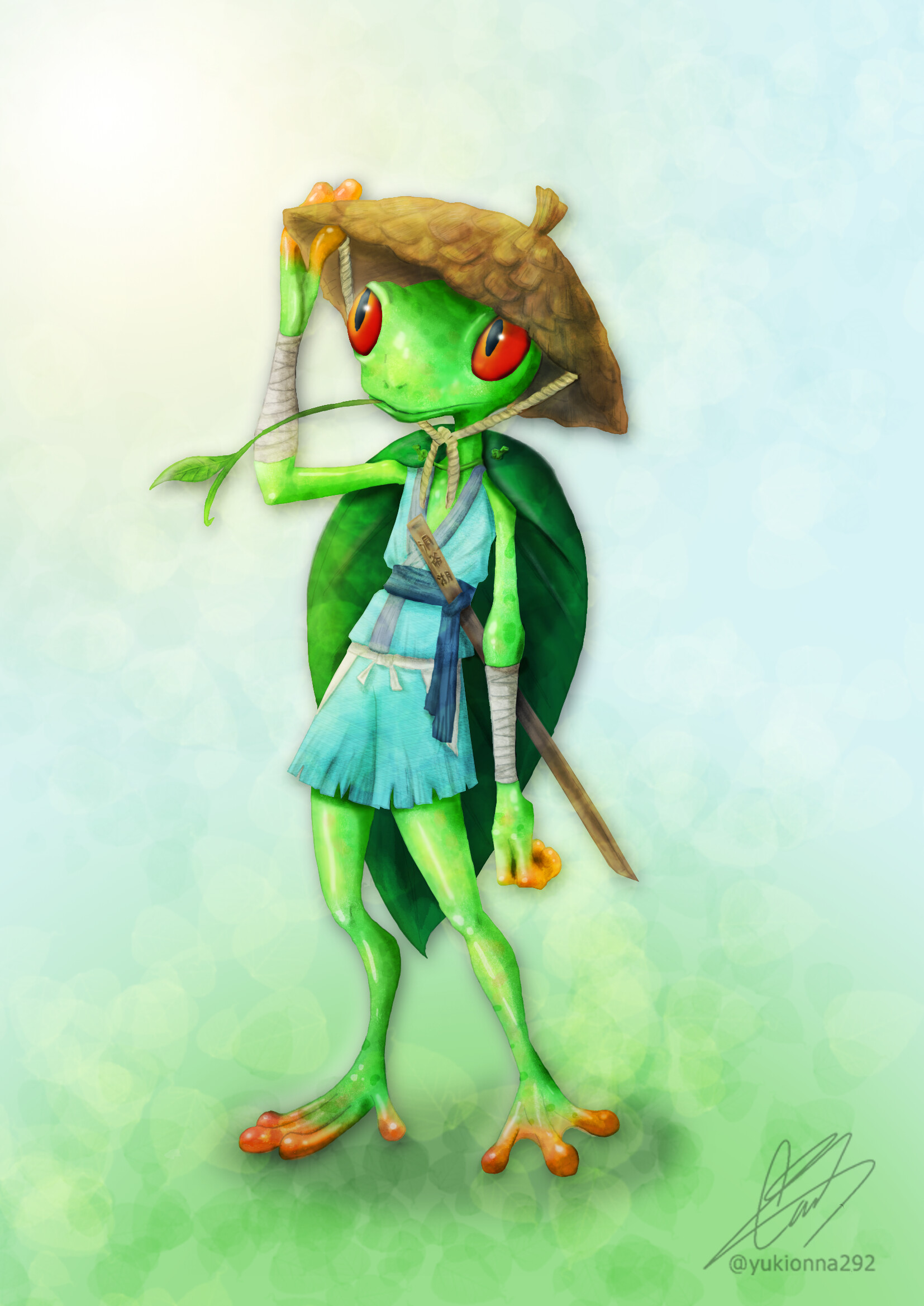 ArtStation - Ronin Frog