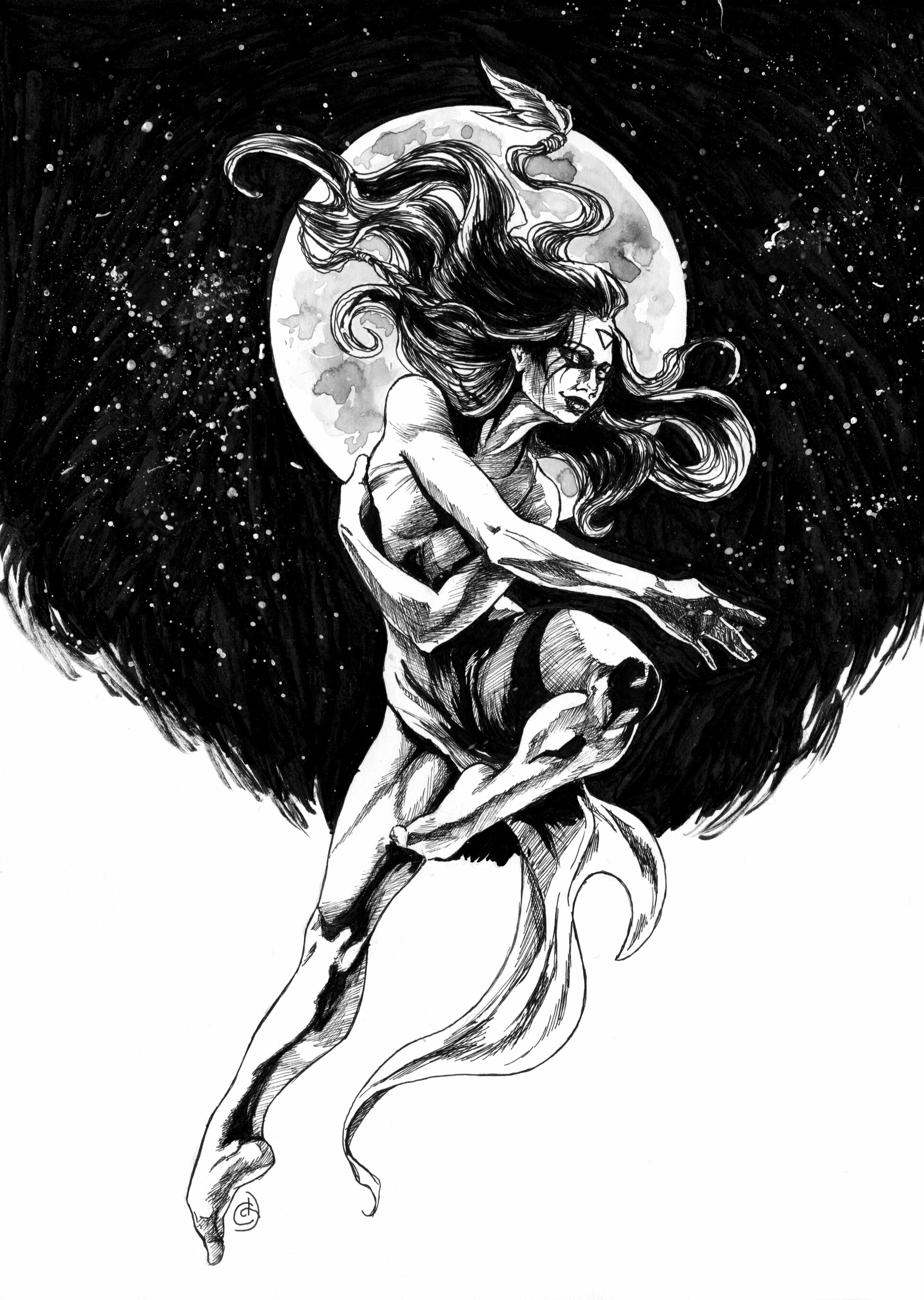 ArtStation - moon dancer