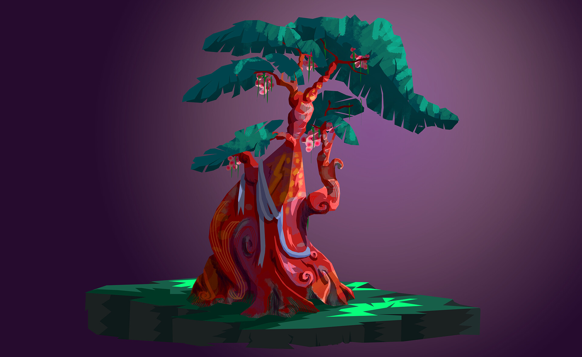 ArtStation - Tree concepts