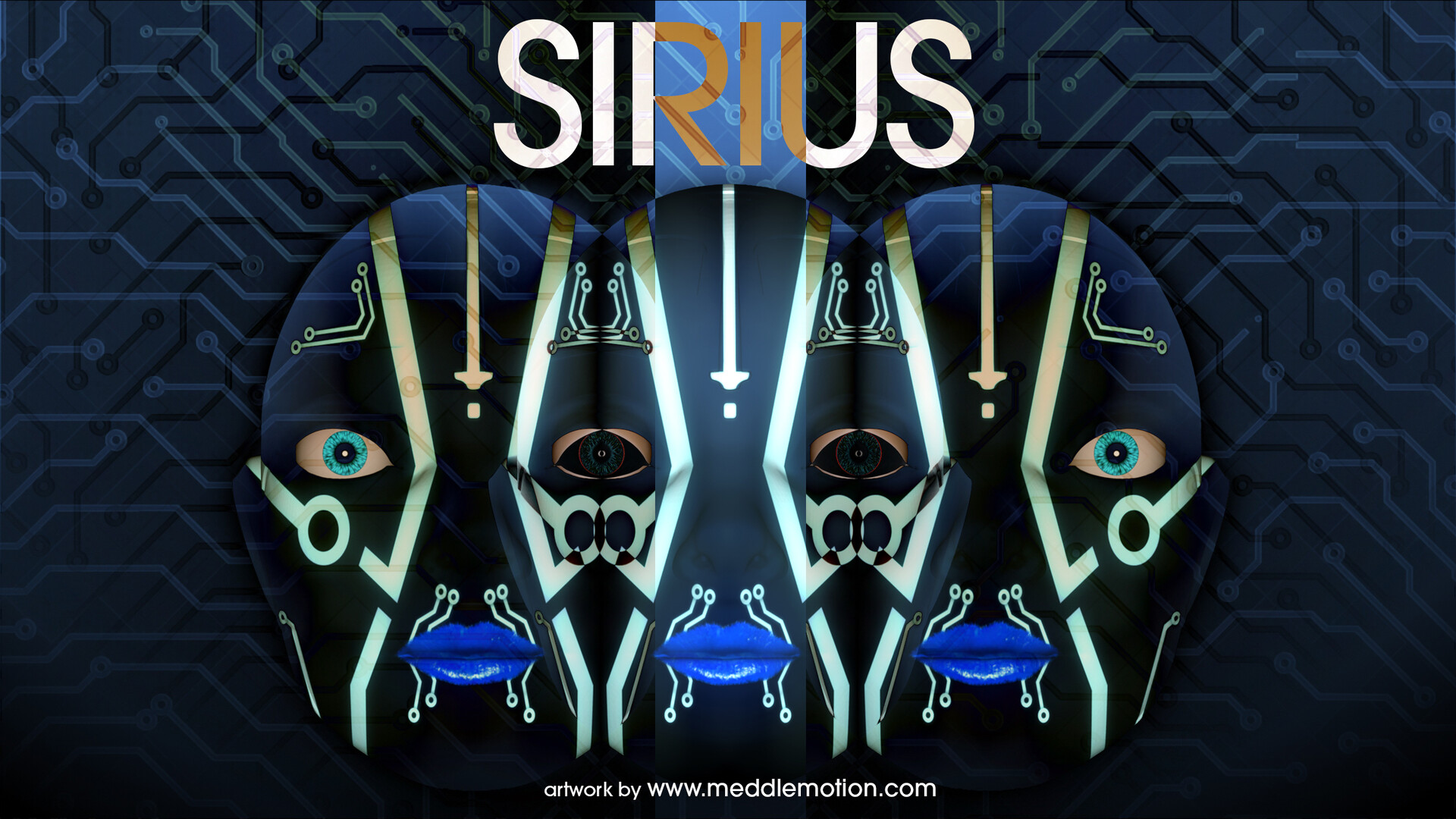 ArtStation - I Robot album cover design