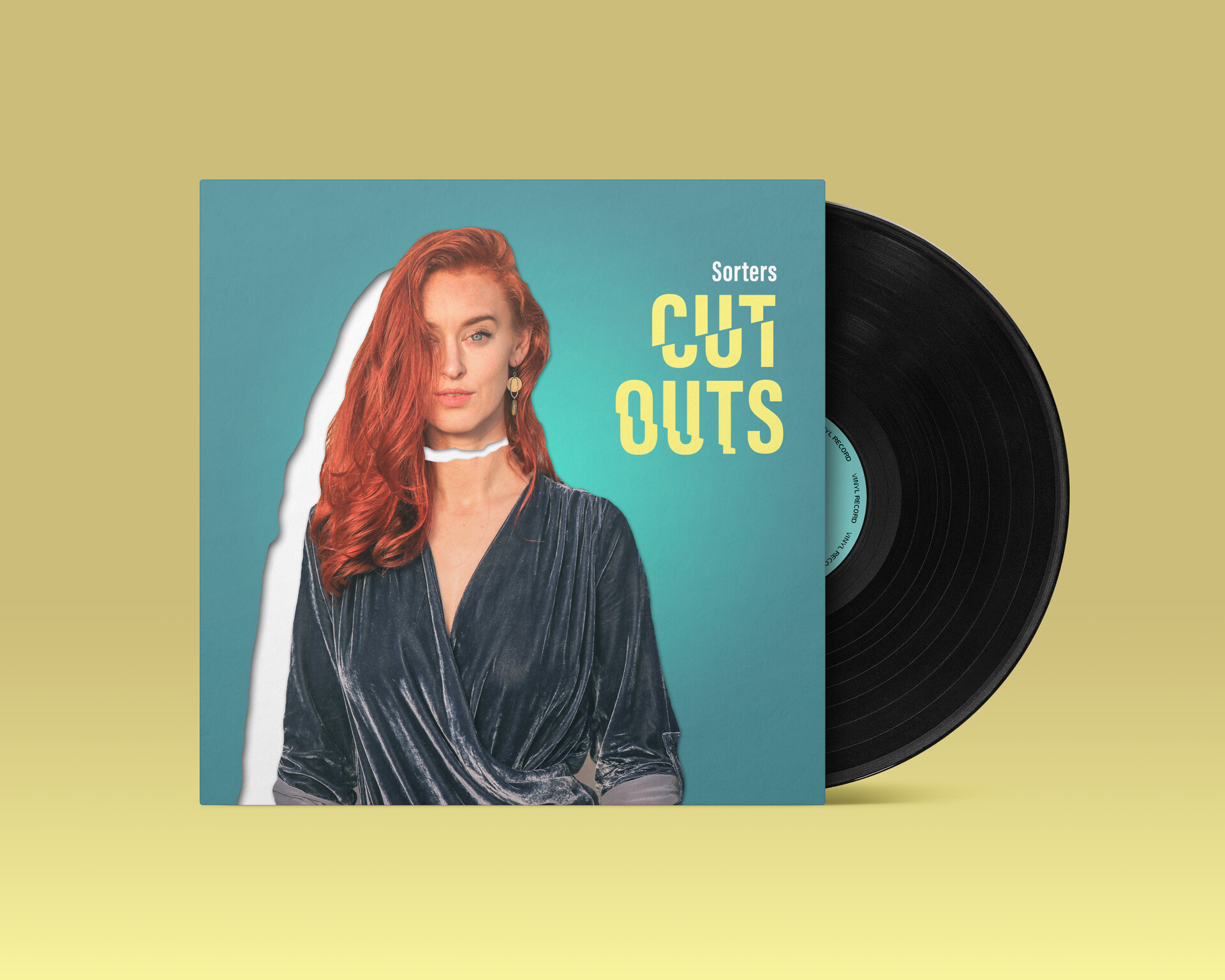 ArtStation - Album Cover #5 - "Cut Outs" by Sorters