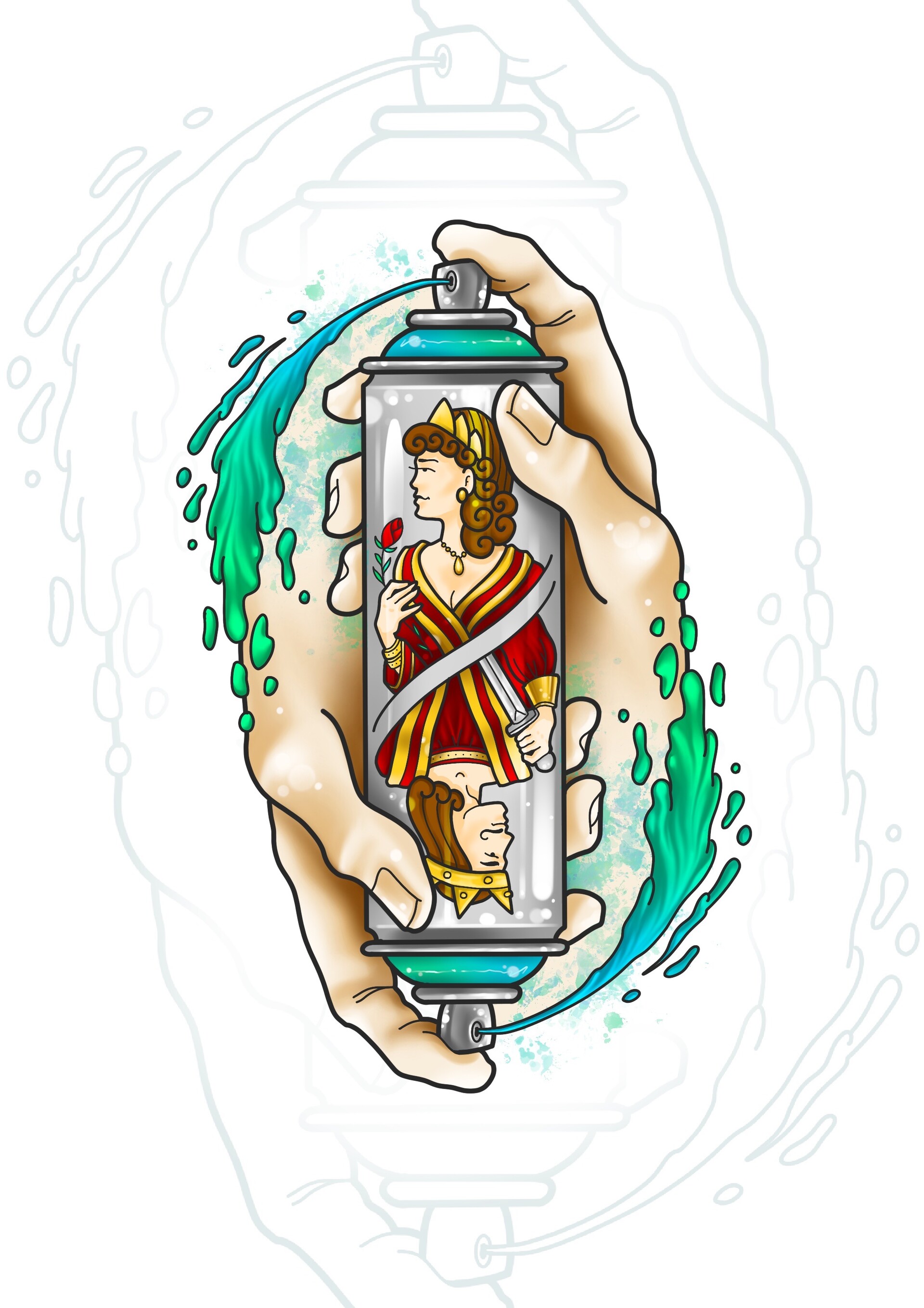 ArtStation - Graffiti cards