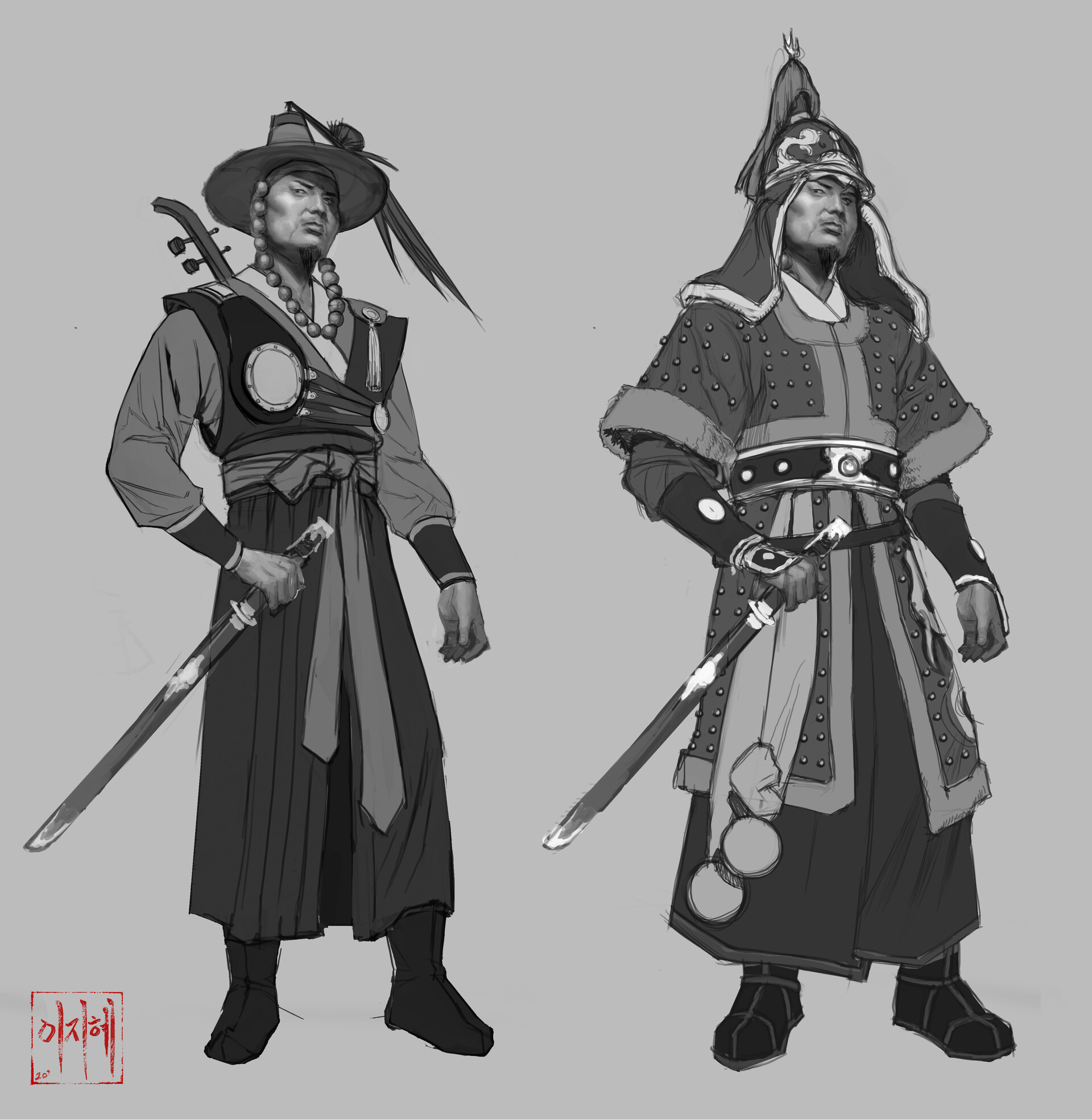 army general drawing