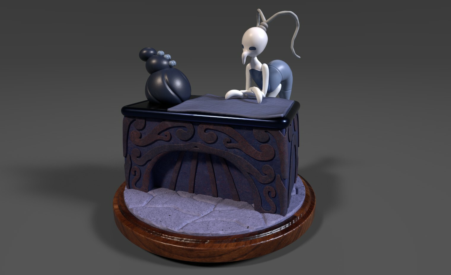 ArtStation - Iselda from Hollow Knight