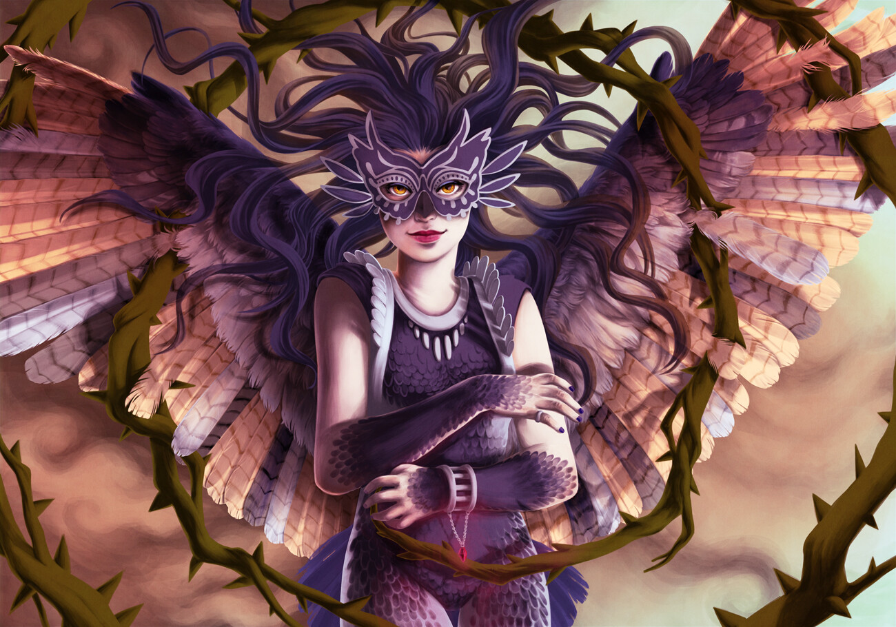 ArtStation - Winged Lady