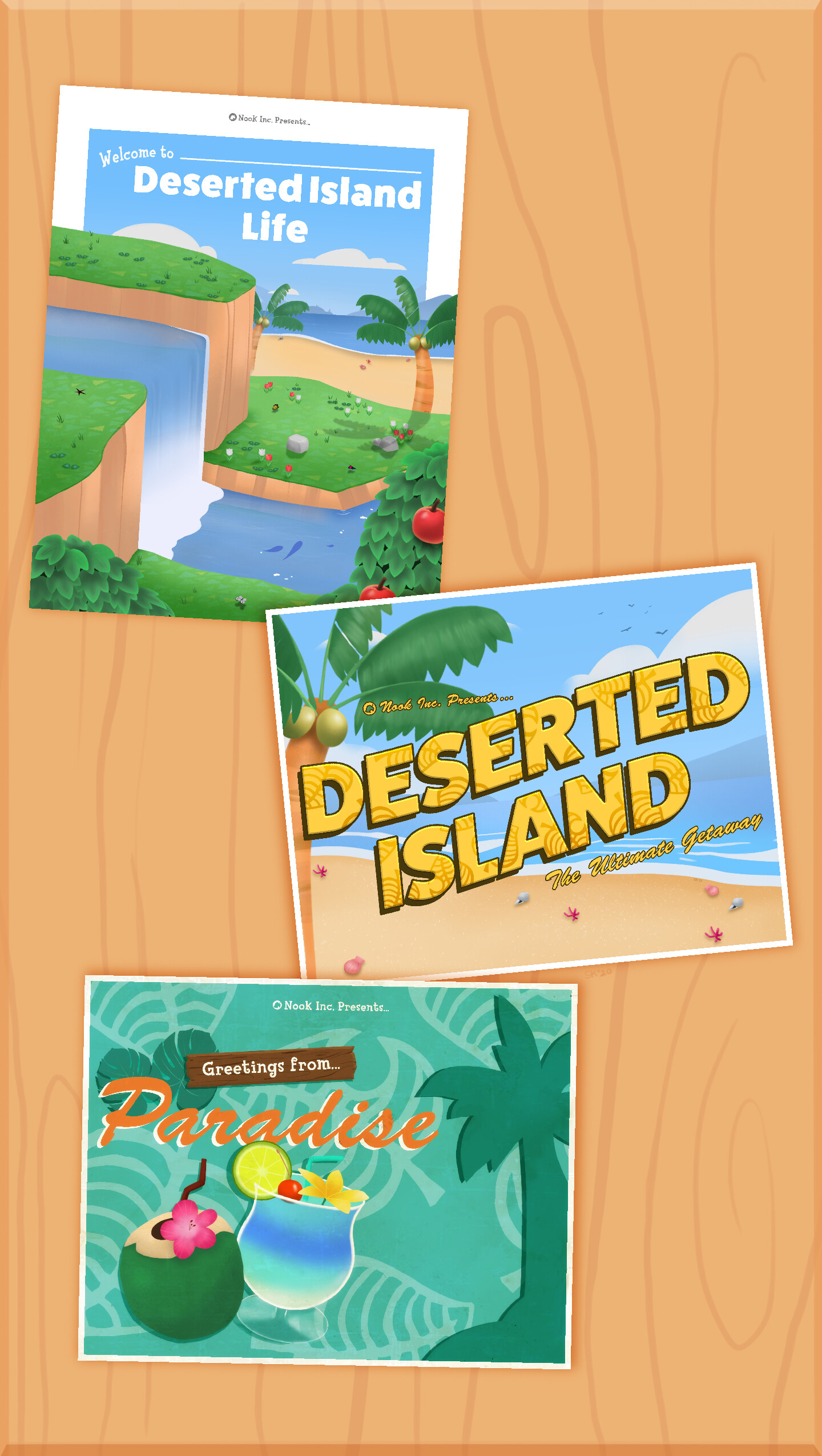 ArtStation - Animal Crossing New Horizons Postcards