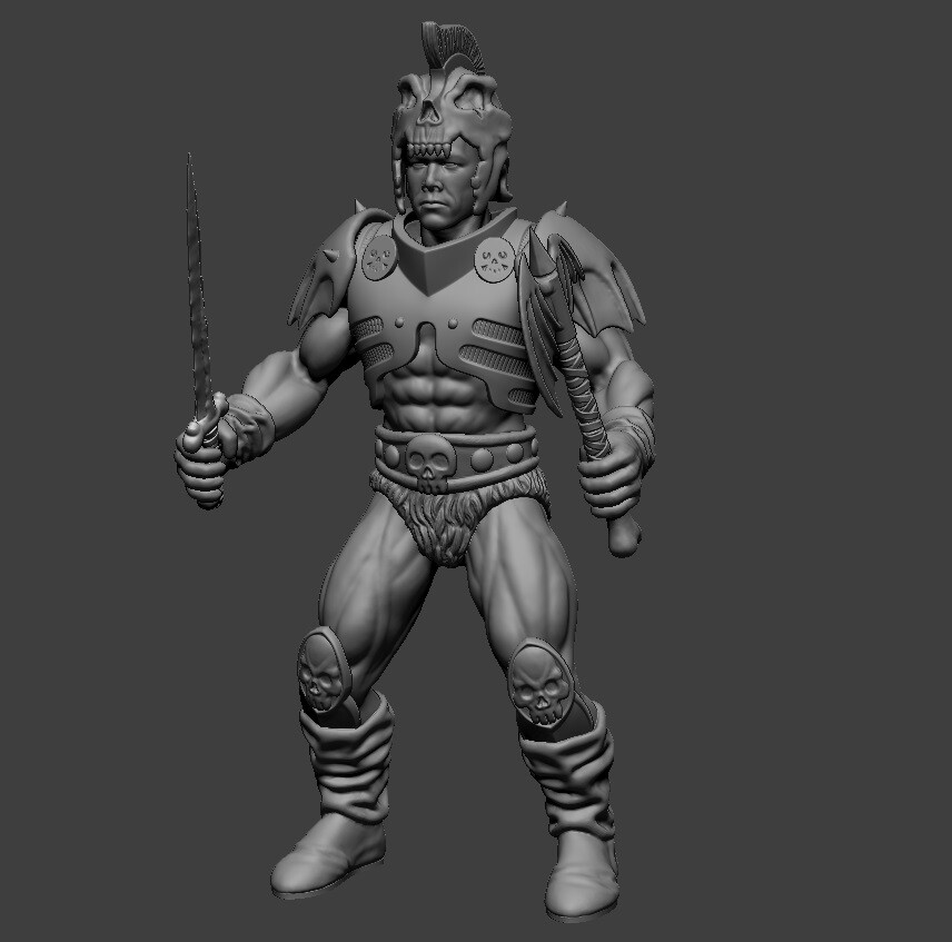 ArtStation - He-man Green Character