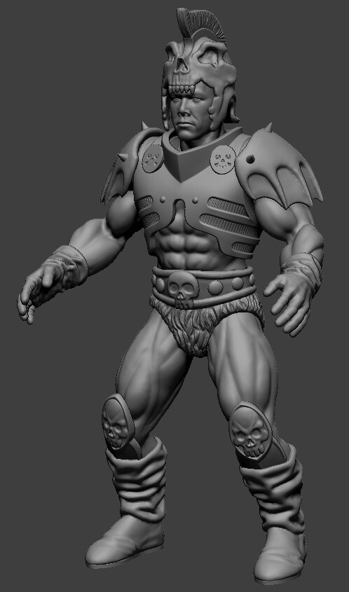 Mihai Alexandru Gales - He-man Green Character